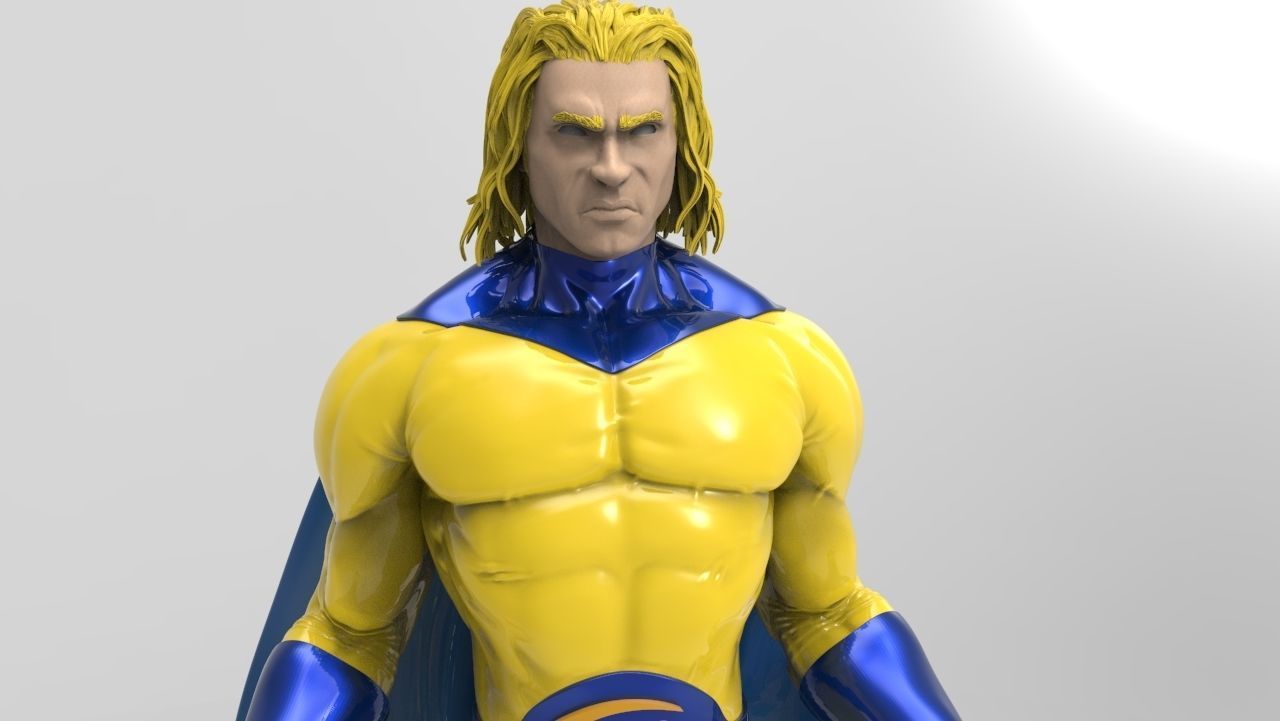 SENTRY 3D PRINTING FIGURINE ASSEMBLY 3D MODEL 3D model 3D printable ...