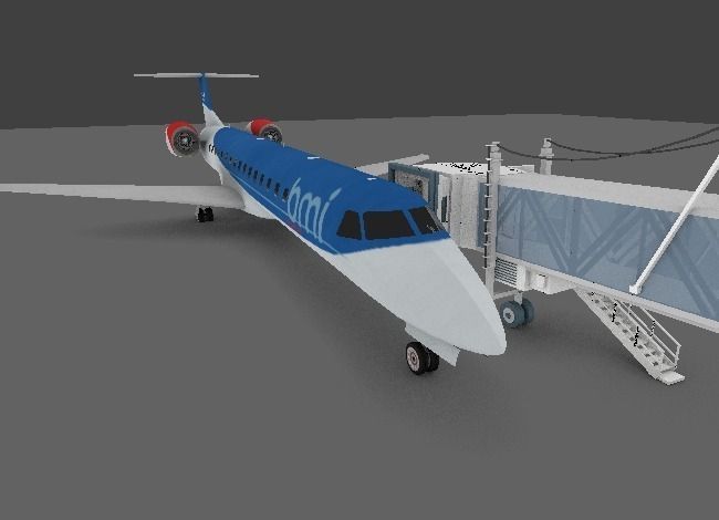Airport Jetway free VR / AR / low-poly 3D model | CGTrader