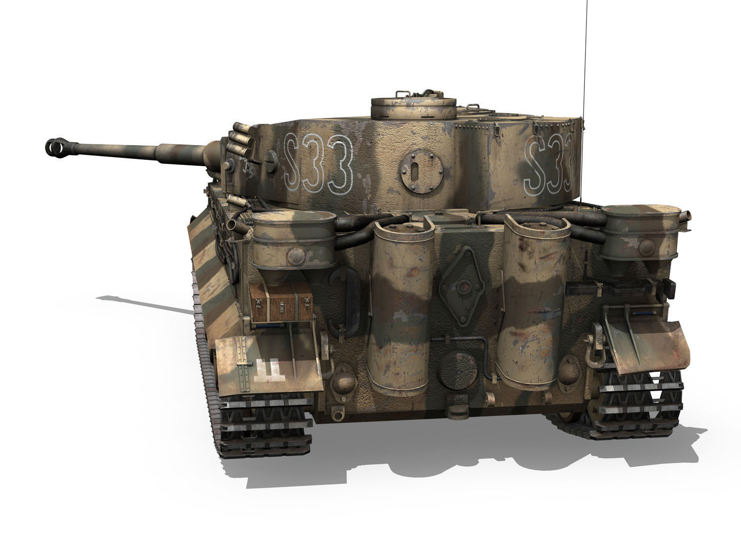 Panzer VI - Tiger - S33 - Early Production 3D model | CGTrader