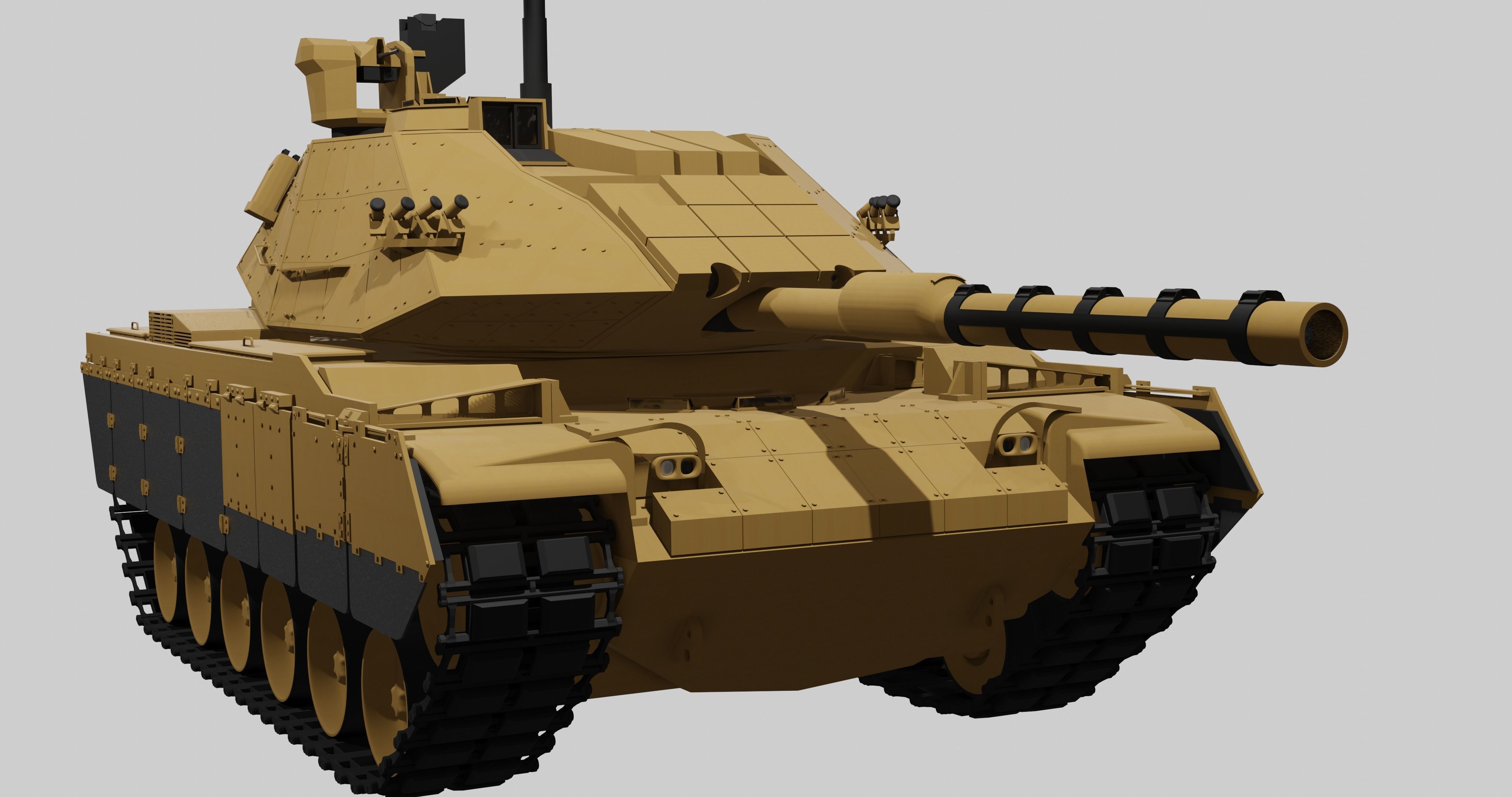 M60TM FIRAT 3D model | CGTrader