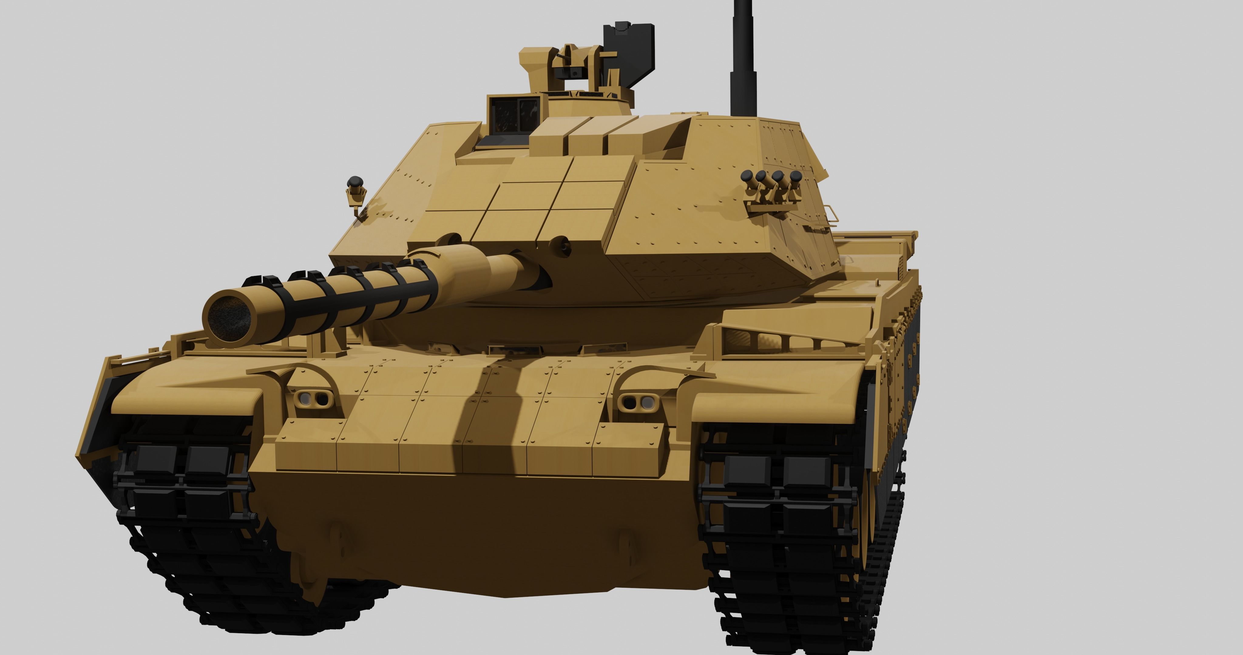M60TM FIRAT 3D model | CGTrader