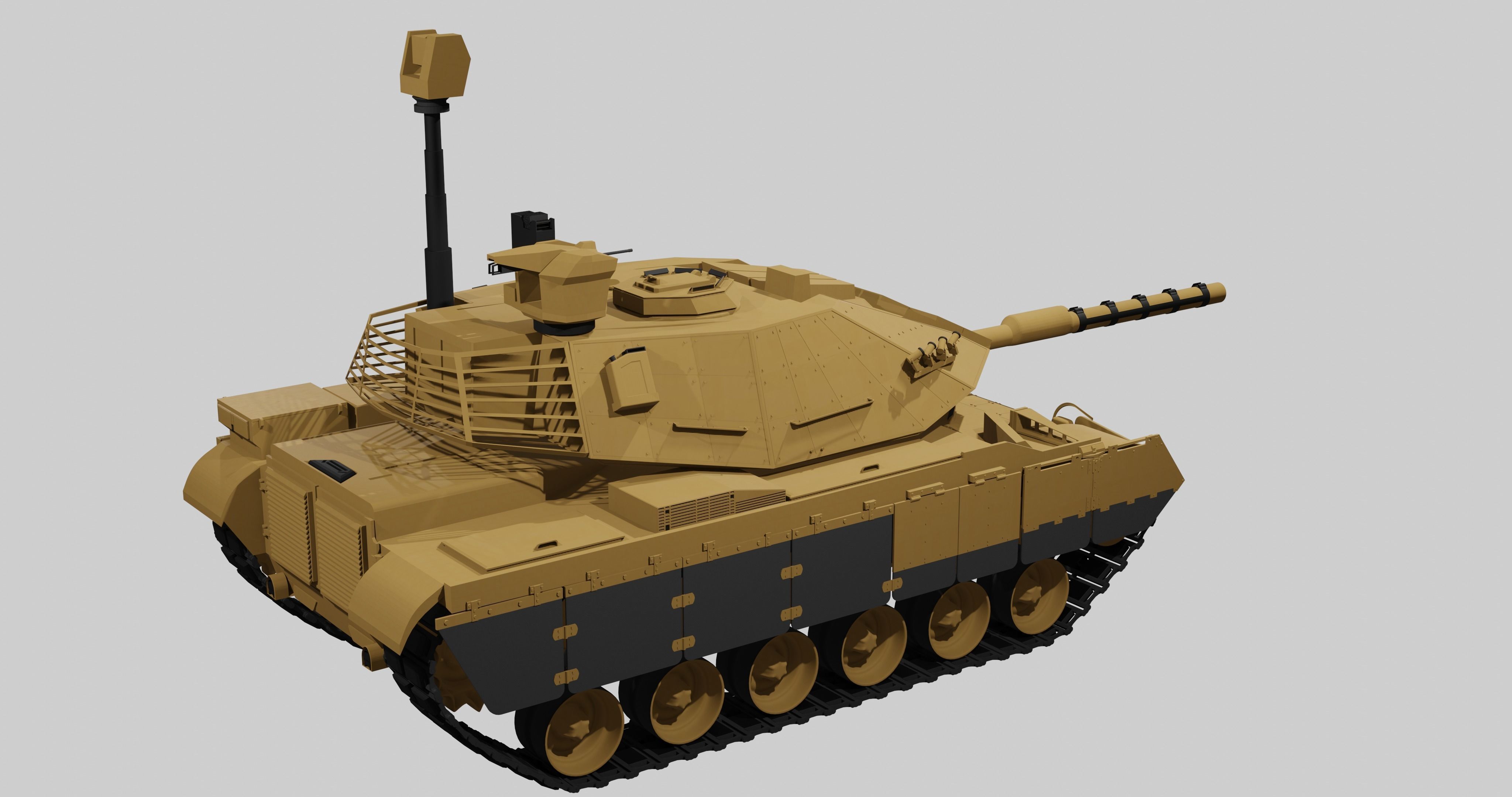 M60TM FIRAT 3D model | CGTrader