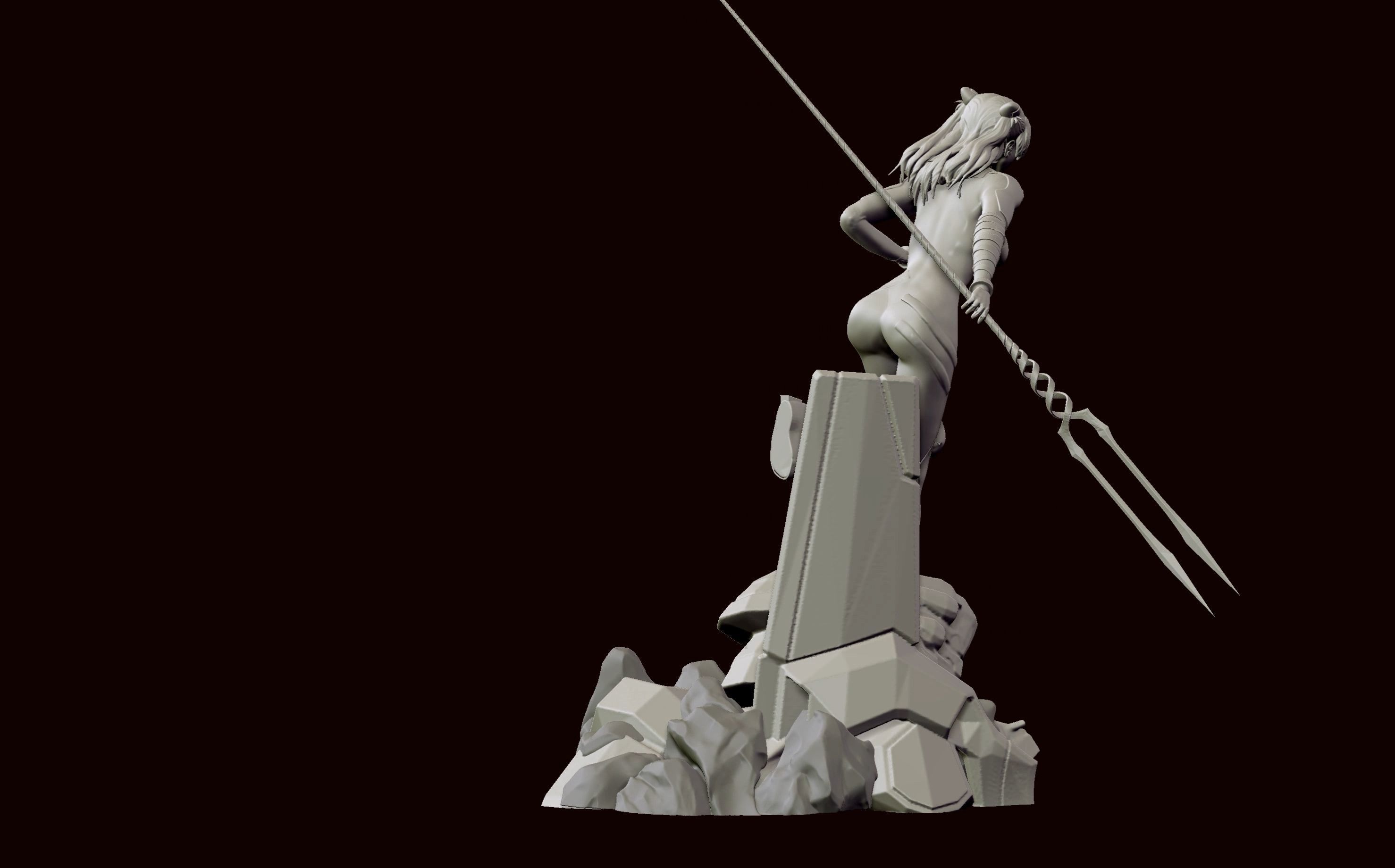 Asuka Langley - Neon Genesis Evangelion - 3d print figurine 3D model 3D ...