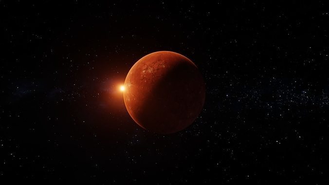 Red Planet 3D model | CGTrader