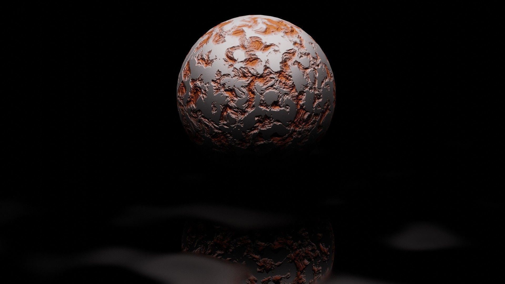 Rusted Ball Texture rigged | CGTrader