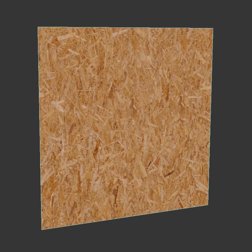 Ultra realistic Oriented strand board panels Scan 3D model | CGTrader