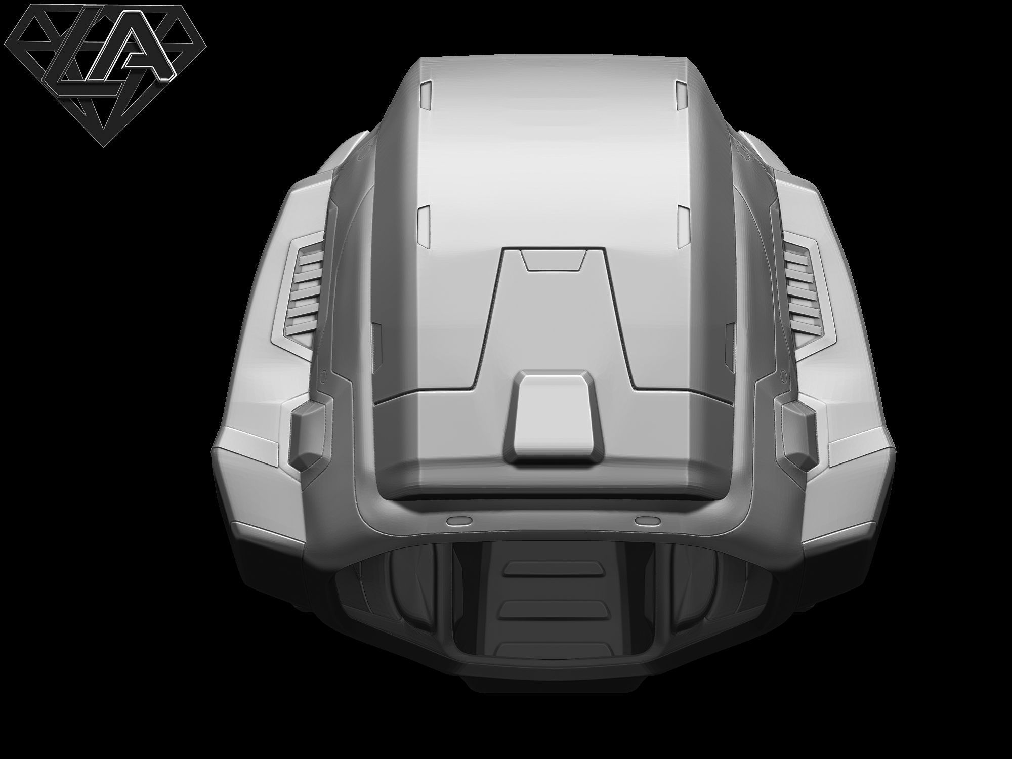 Doomguy classic helmet 3D model 3D printable | CGTrader