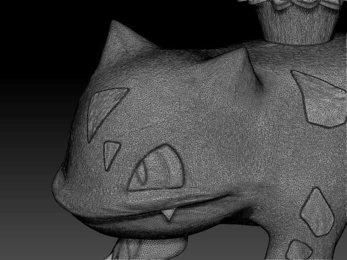 Pokemon Ivysaur 3D model 3D printable | CGTrader