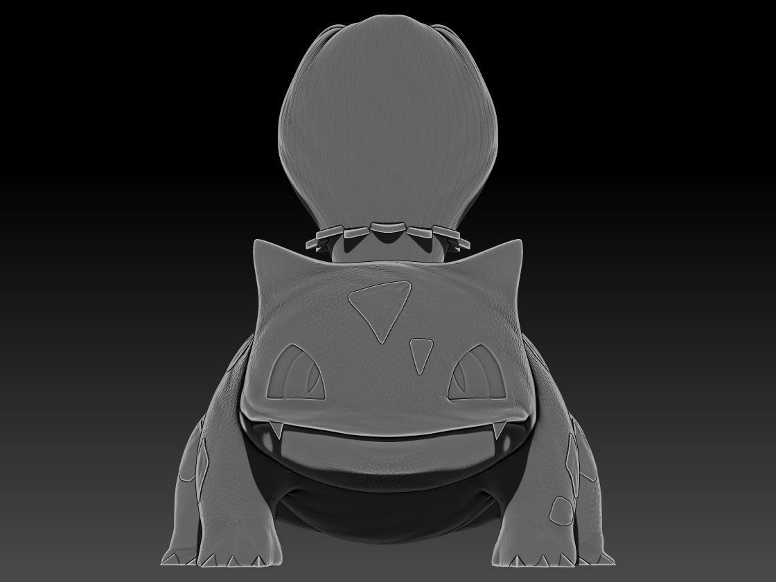 Pokemon Ivysaur 3D model 3D printable | CGTrader