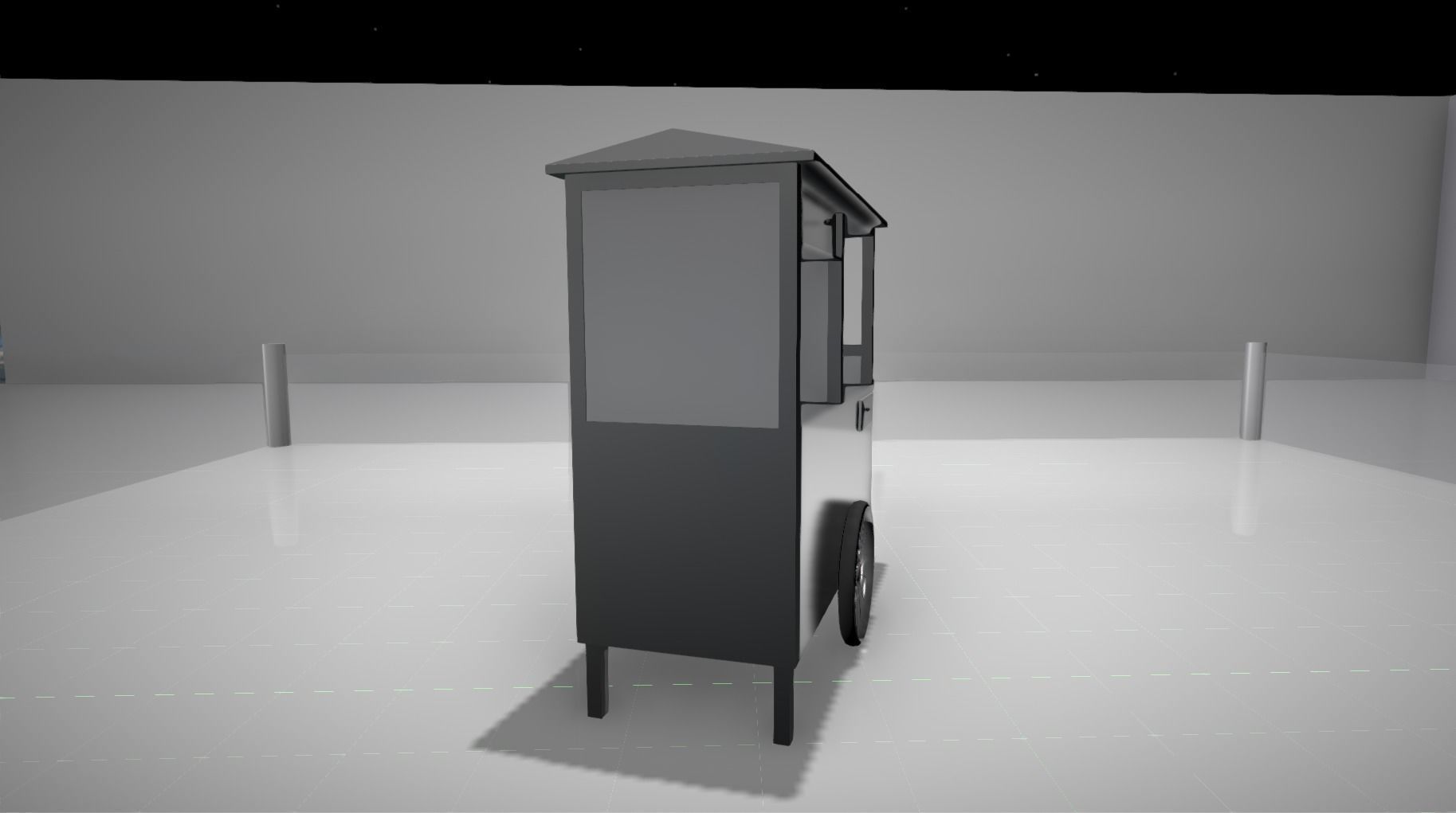 3D model Gerobak Siomay VR / AR / low-poly | CGTrader