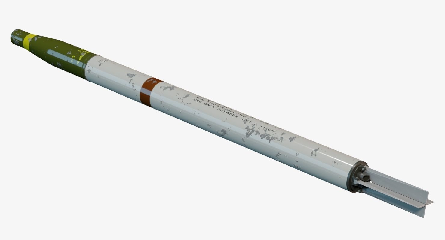 Vietnam War Era MK40 Missile 3D model | CGTrader