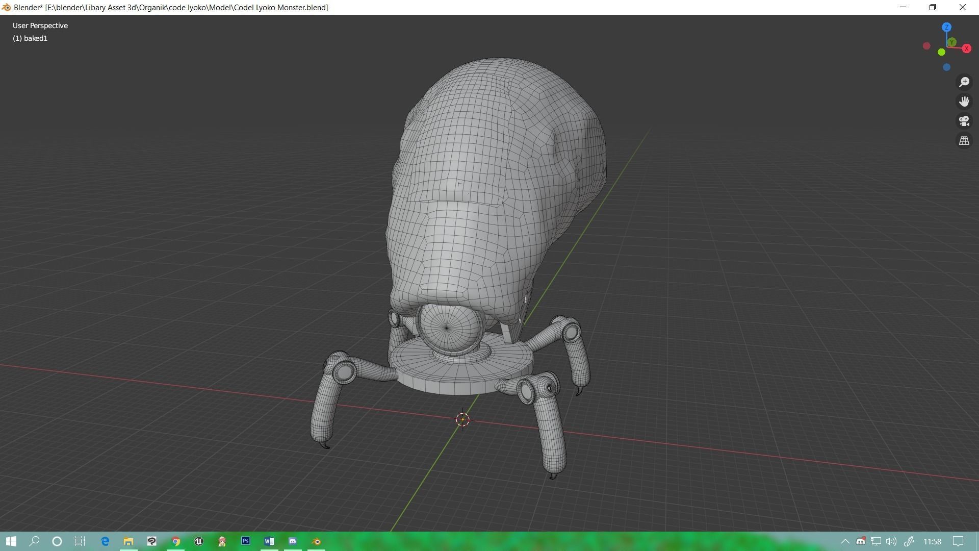 Code Lyoko Monster 3D model | CGTrader