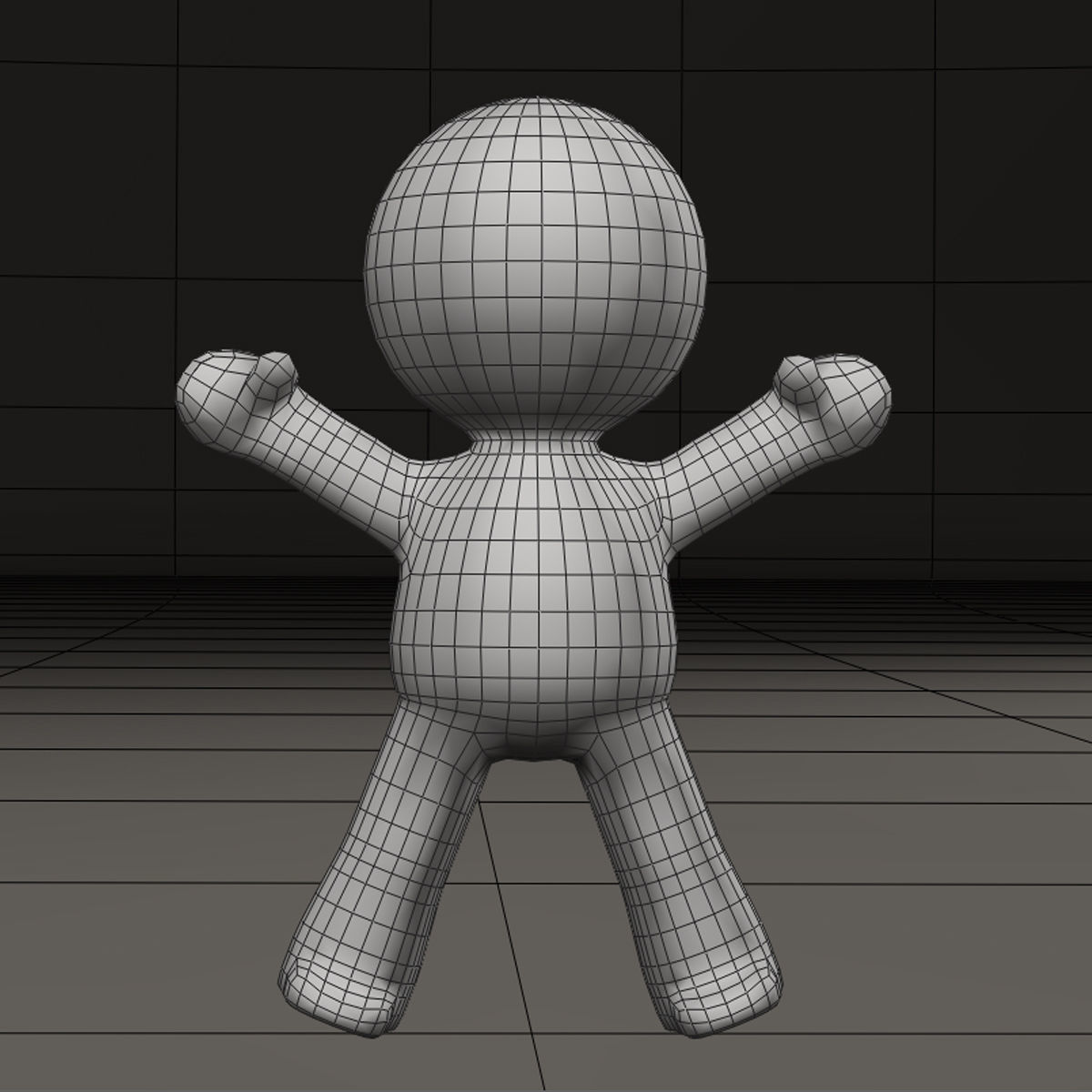 Mascot Costume 3D model rigged | CGTrader