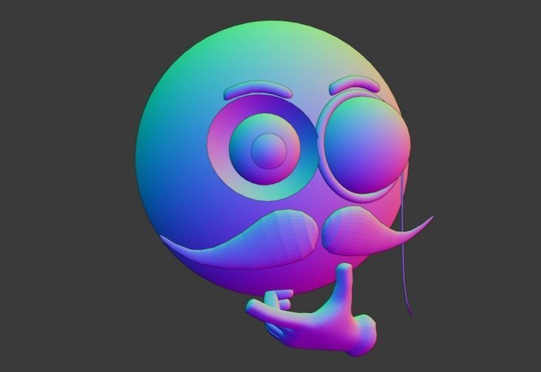 3D model emoji VR / AR / low-poly | CGTrader