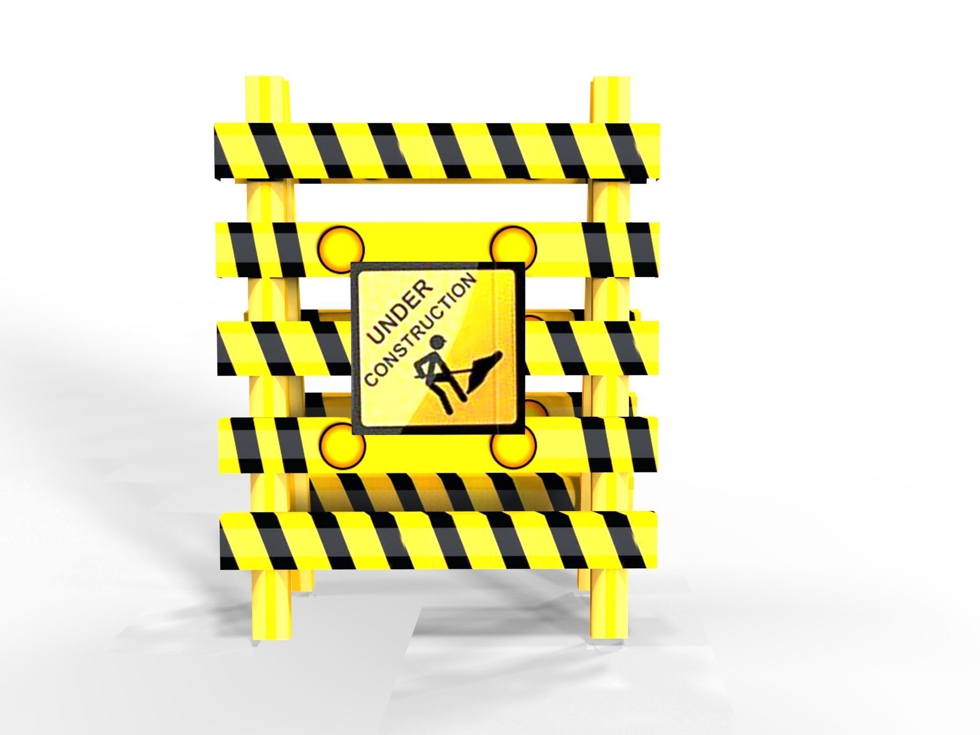 3D City Obstacle 3D model | CGTrader