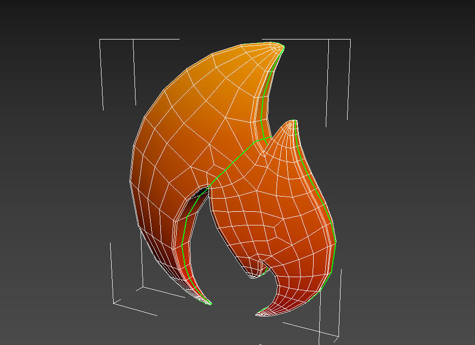 Fire Symbol 3D model | CGTrader