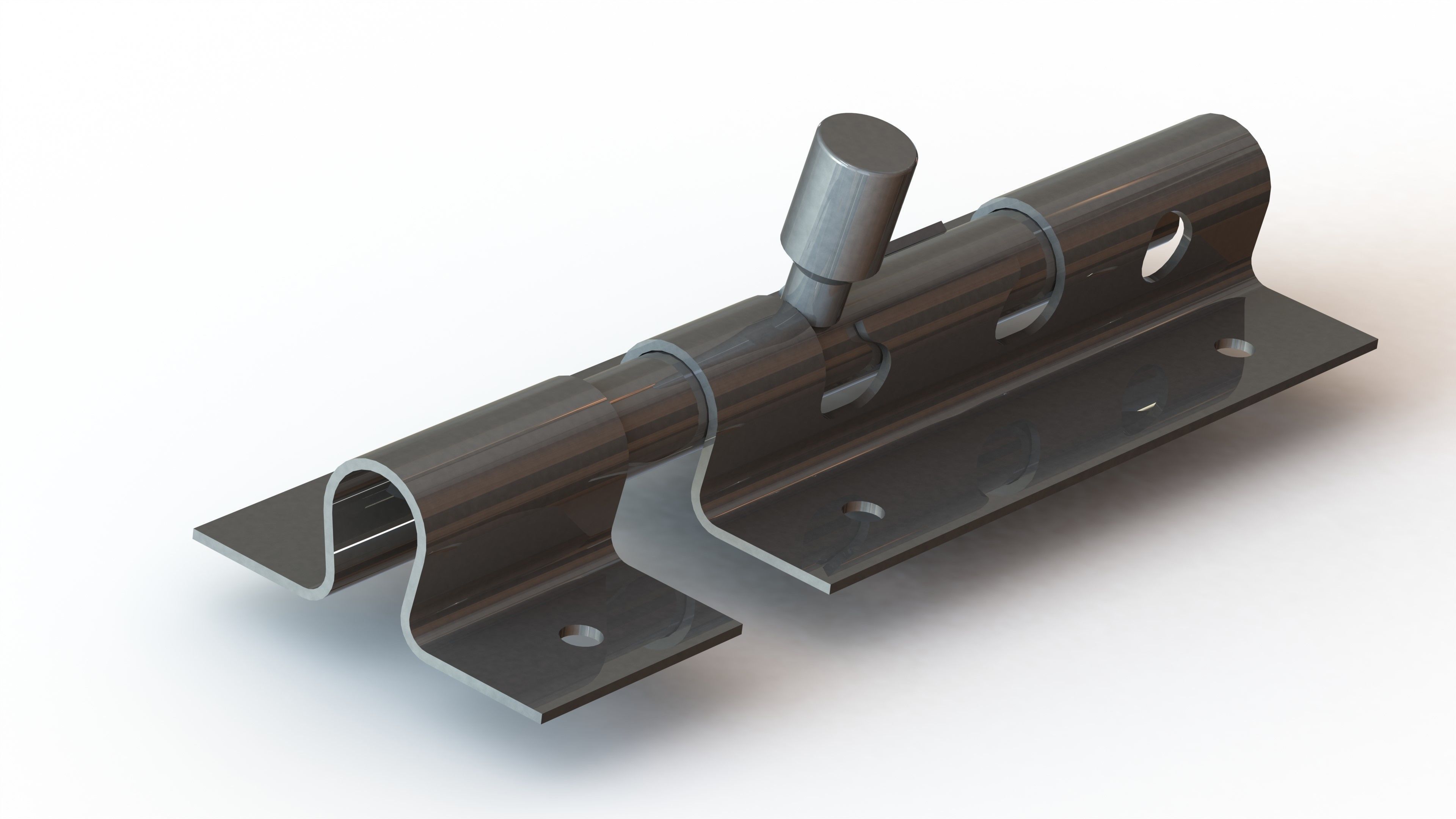 Sliding Lock - SolidWorks 3D model | CGTrader
