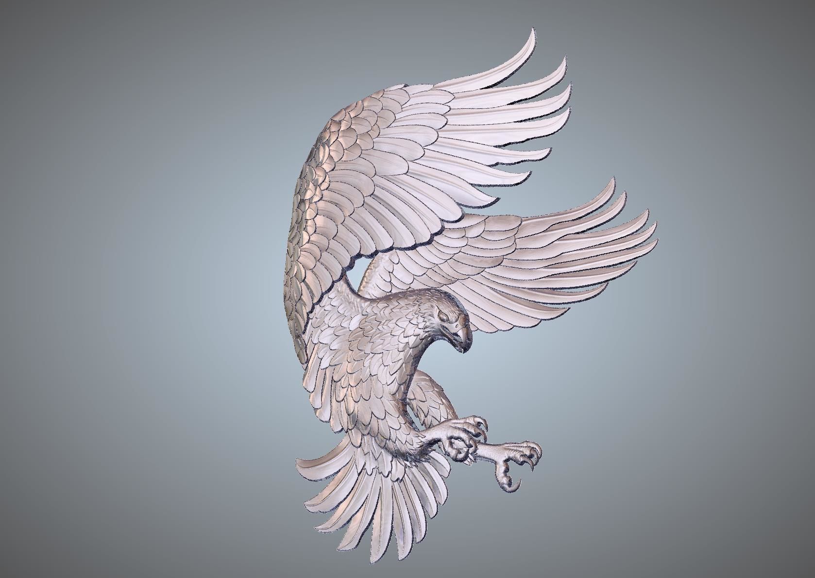 eagle 3D printable model EAGLE | CGTrader