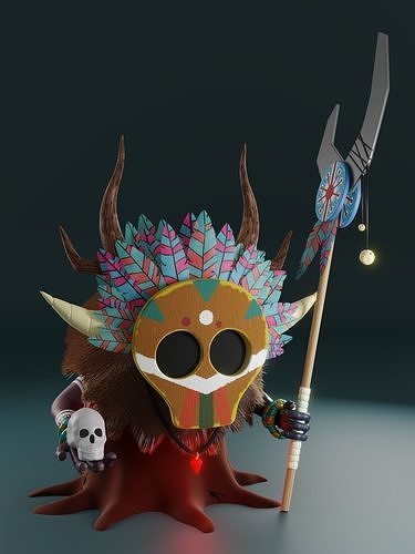 Shaman 3D model | CGTrader