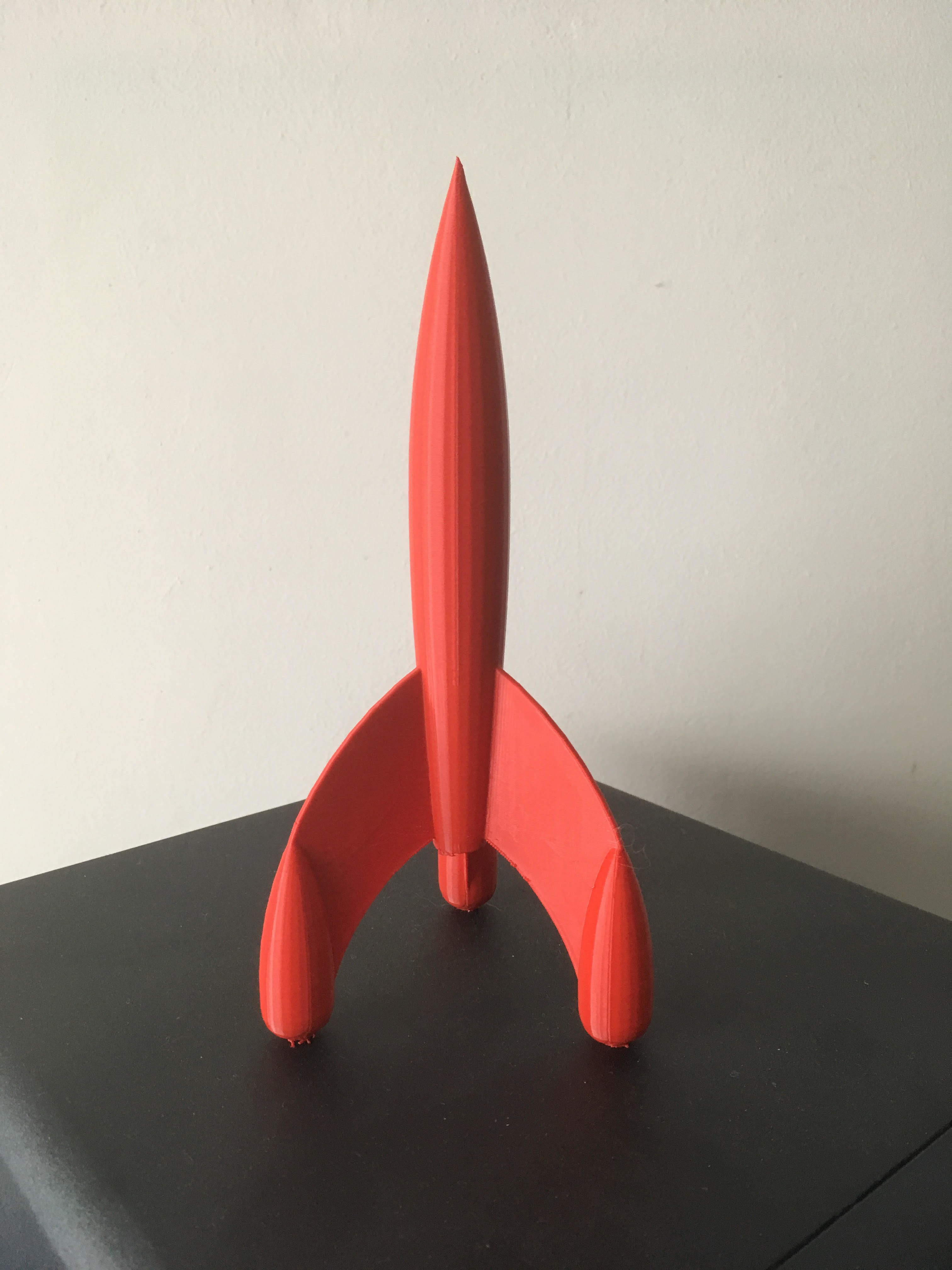 Kuifje - Tintin Rocket one piece print 3D model | CGTrader