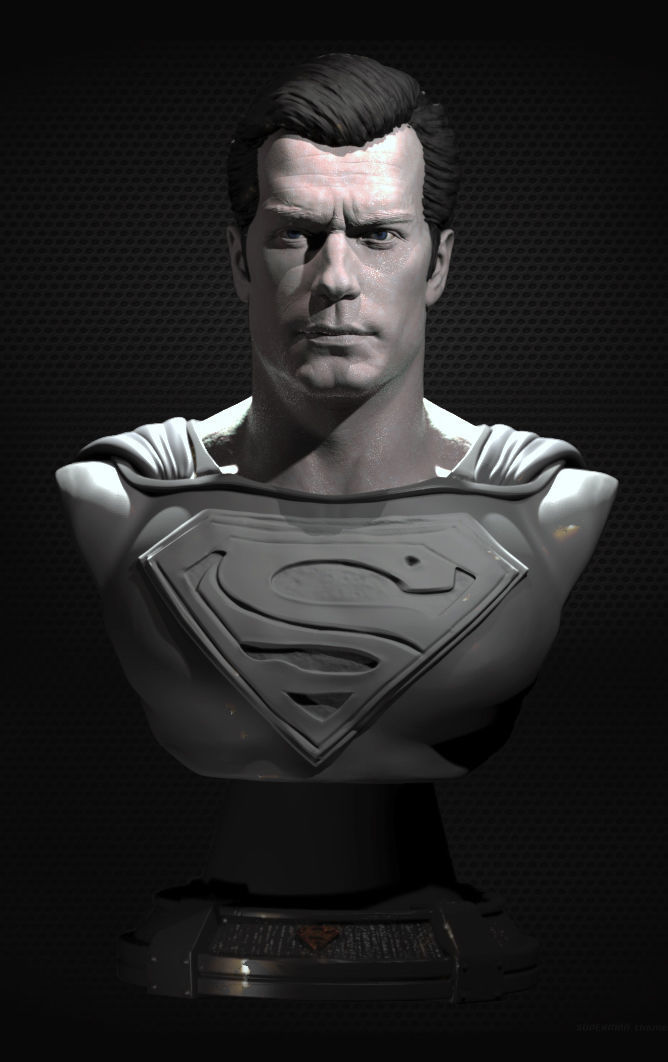 The Superman 3d model 3D model | CGTrader