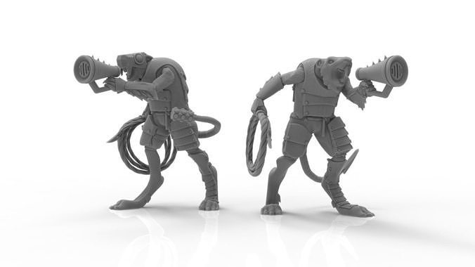 Cheese Stealer Cult - Slave Overseer 3D model 3D printable | CGTrader
