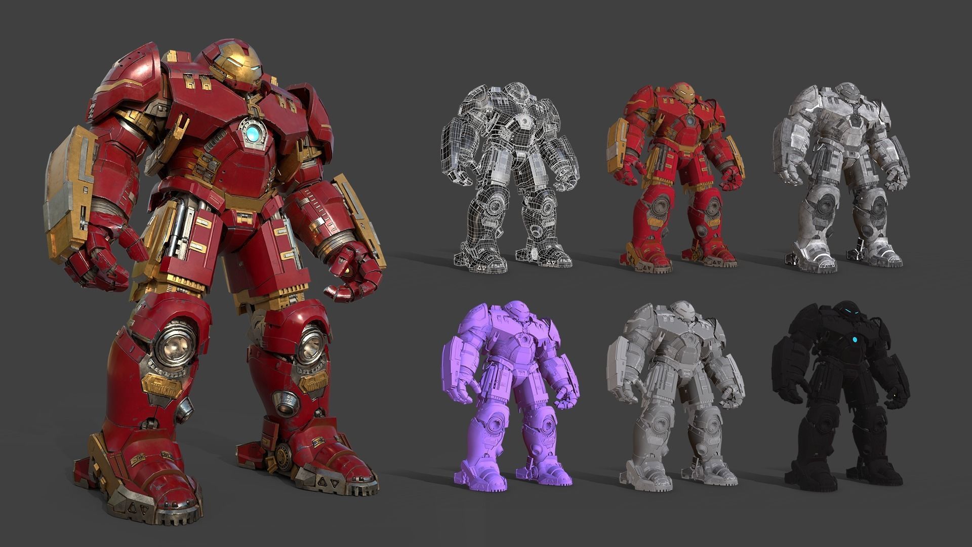 Hulkbuster Model 3D model | CGTrader
