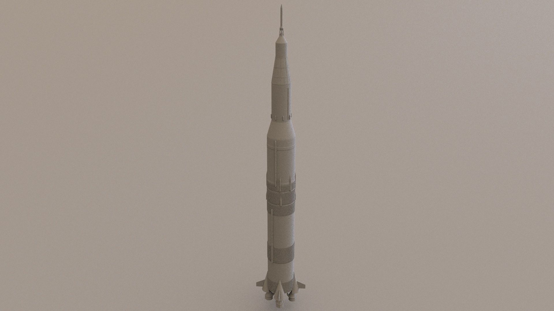 satren v 3D Model rocket 3D model | CGTrader