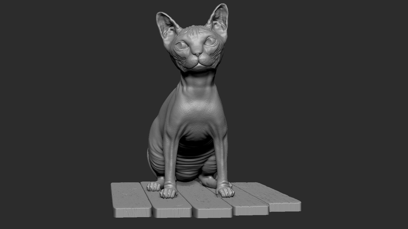 Sphynx cat 3d model for 3d printing 3D model 3D printable | CGTrader
