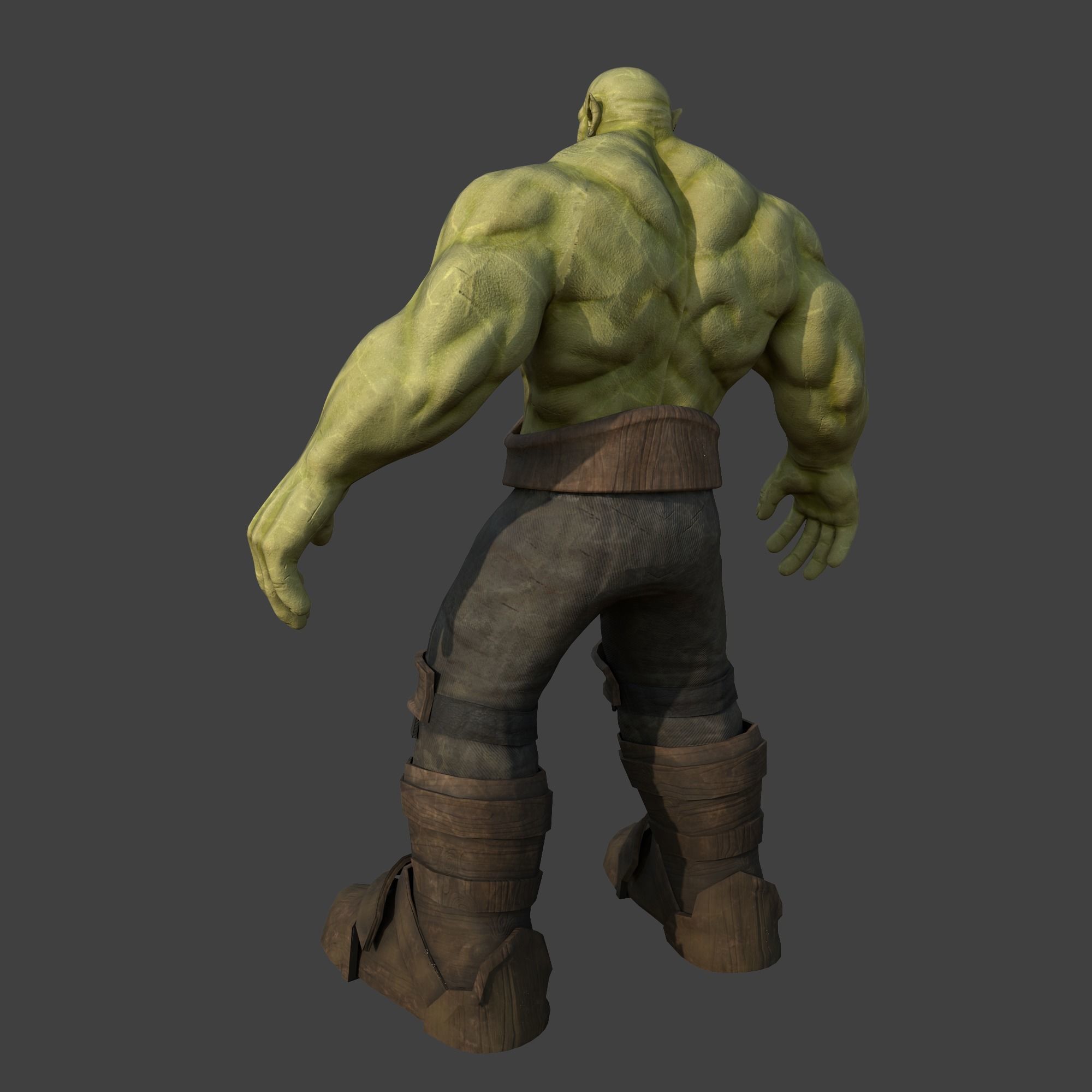 3D model Orc- Lowpoly Model VR / AR / low-poly | CGTrader