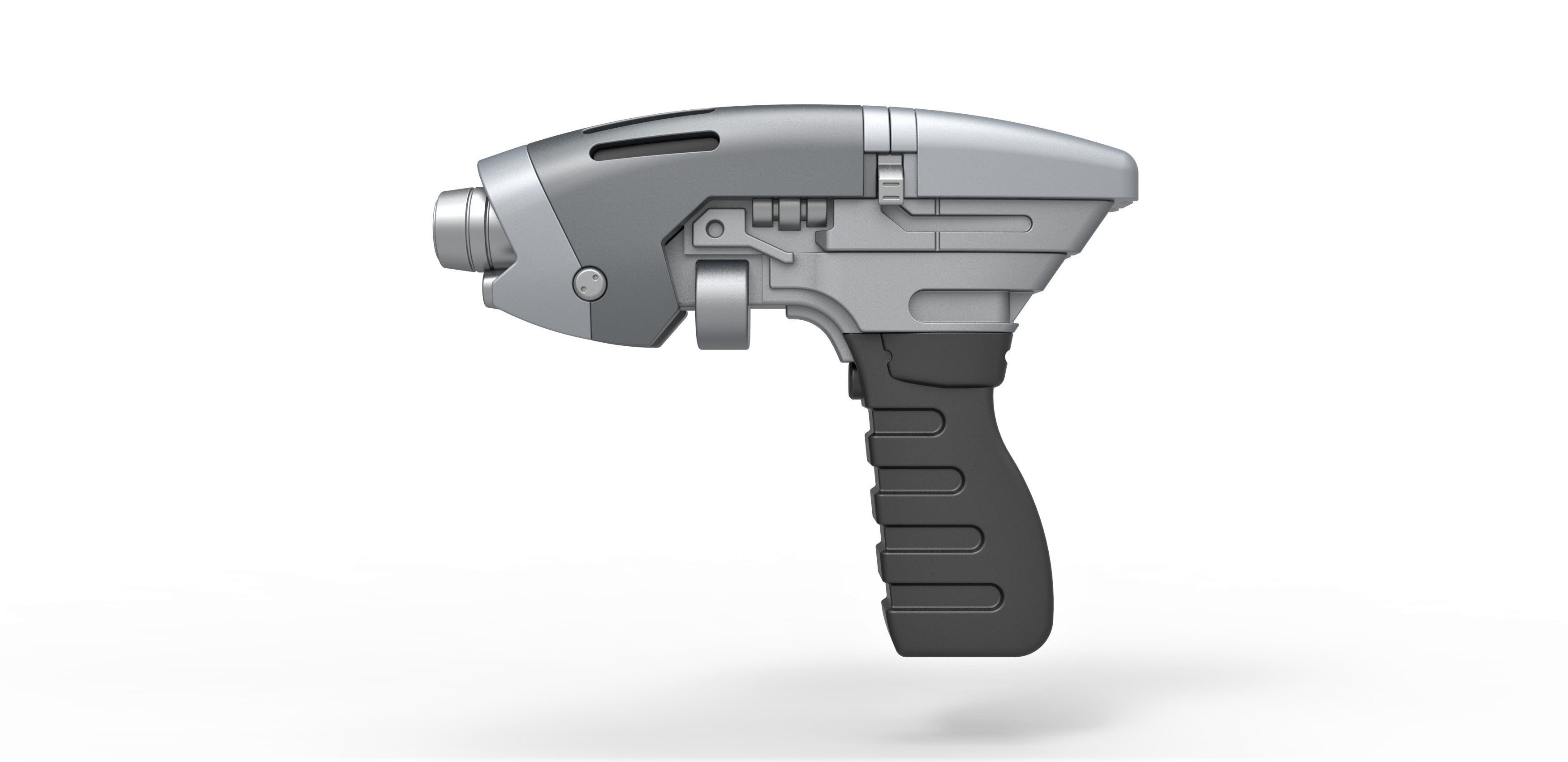 Starfleet phaser pistol from Star Trek Enterprise TV series 3D model ...