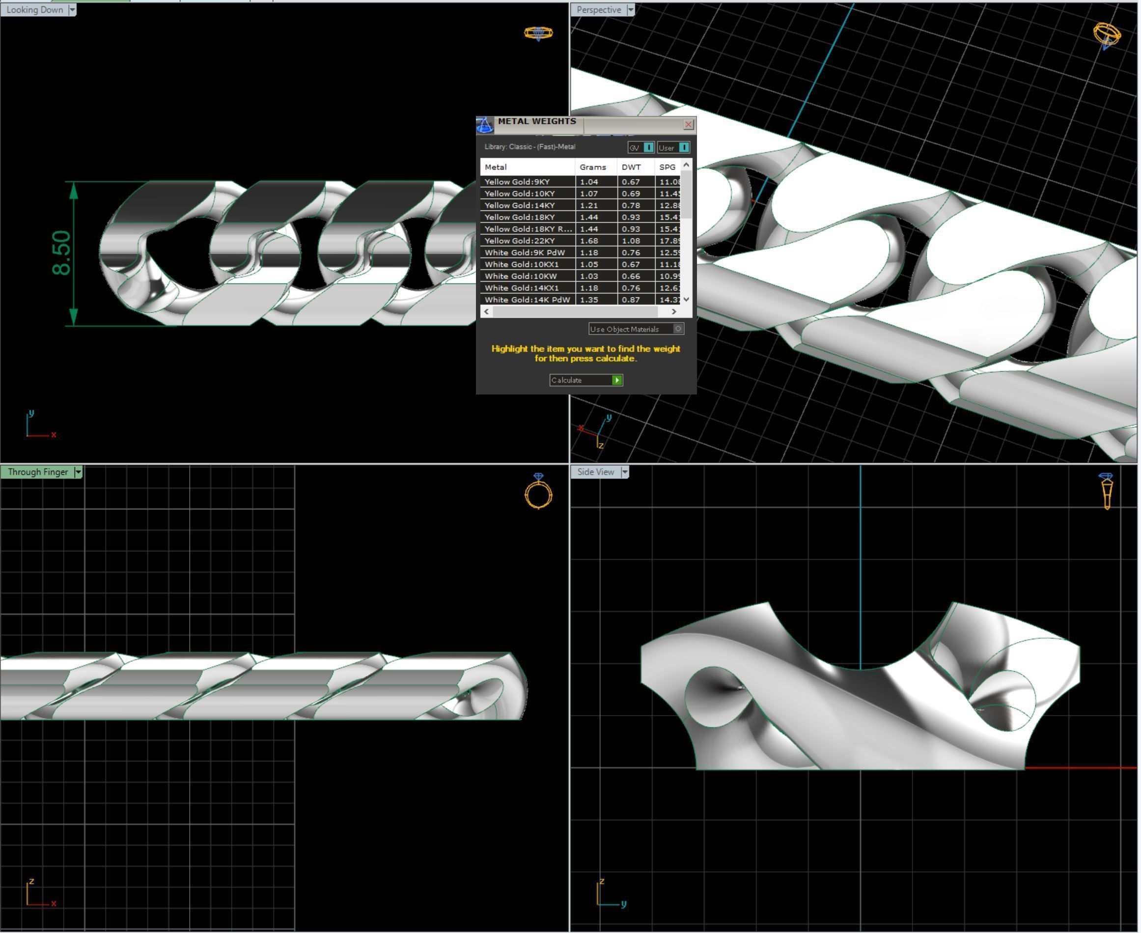 cuban chain STL 3D model | CGTrader