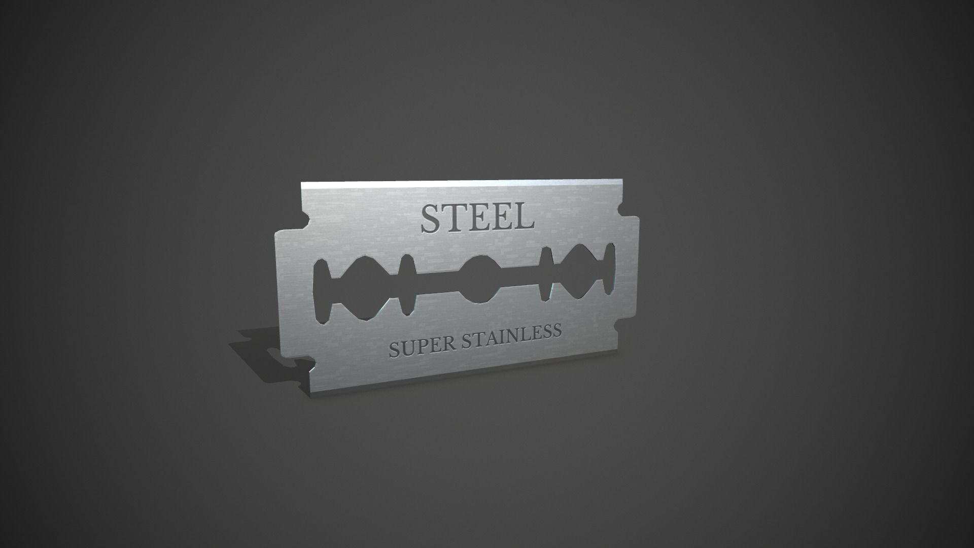 3D model Razor Blade VR / AR / low-poly | CGTrader