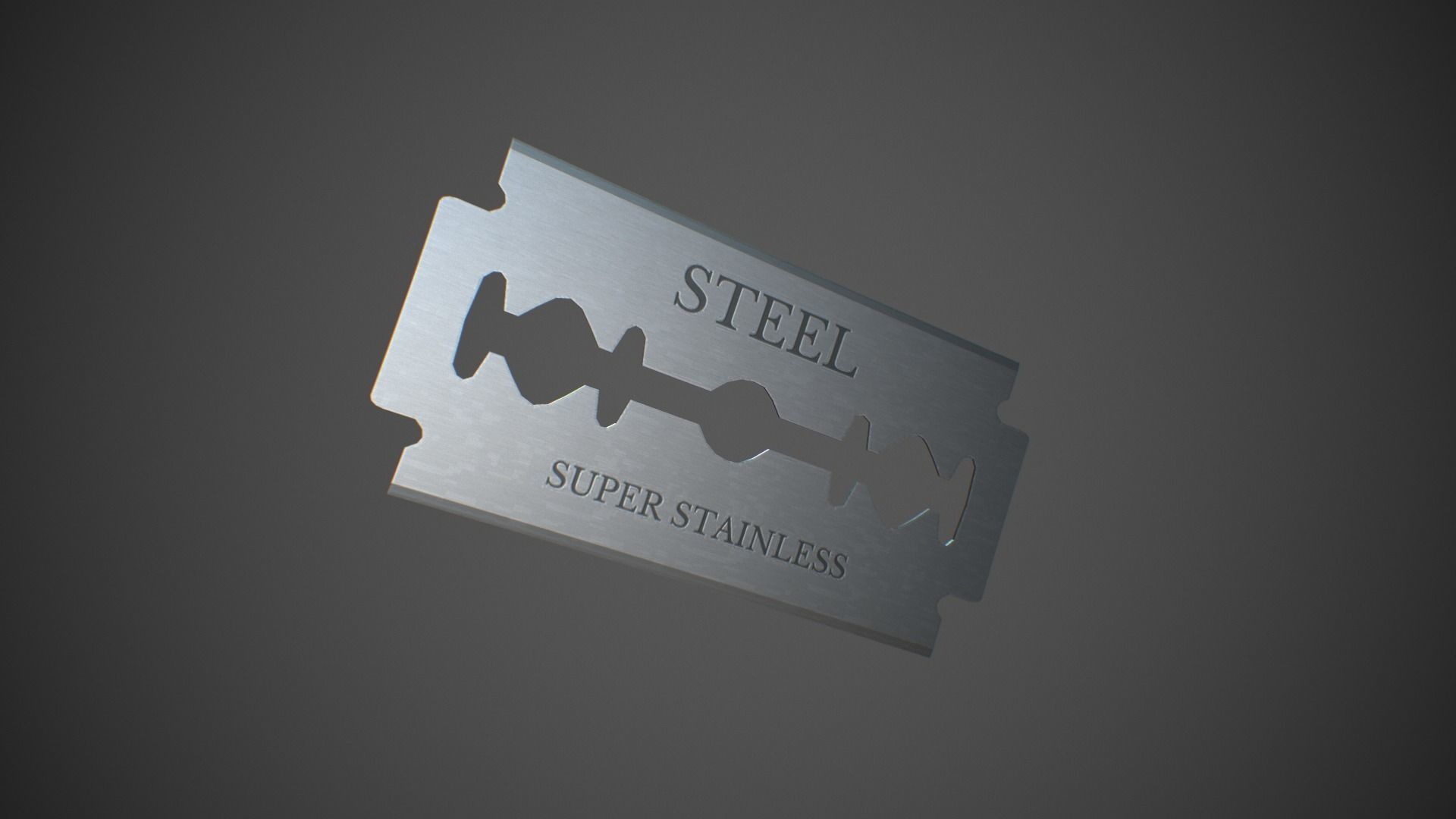 3D model Razor Blade VR / AR / low-poly | CGTrader