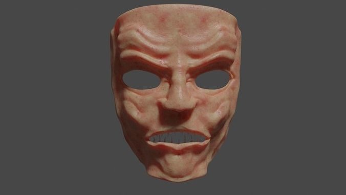 Halloween mask 3D model | CGTrader