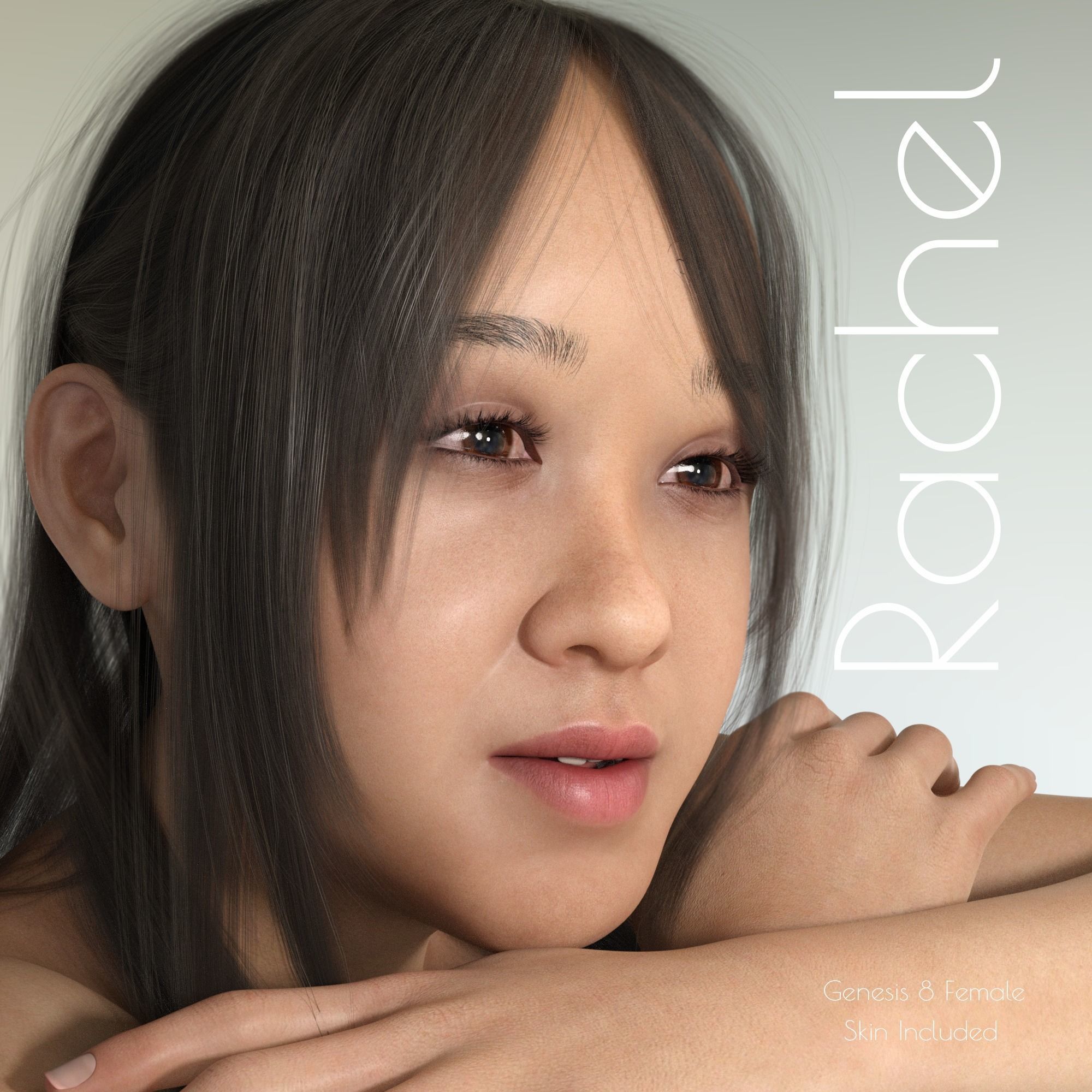 Rachel - Is Beautiful Filipino G8F characters 3D model | CGTrader