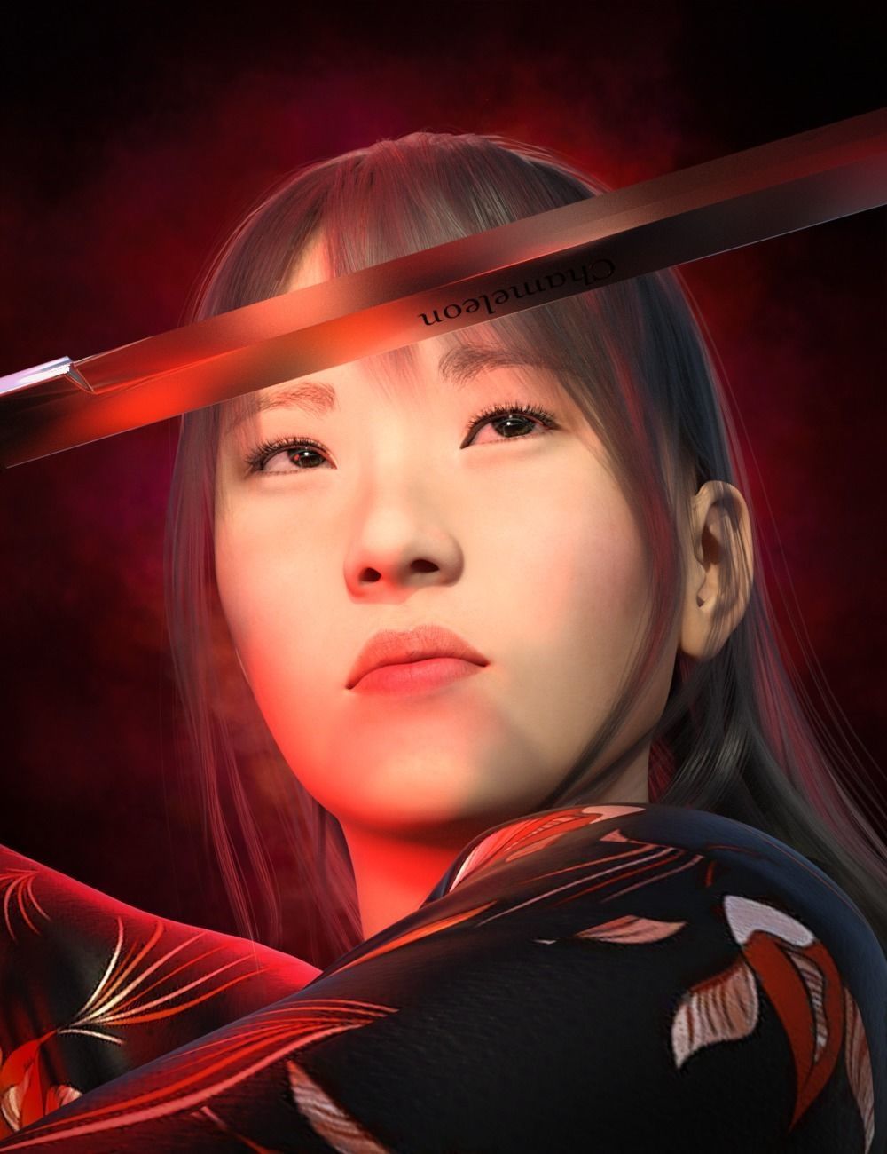 Masaki 3D model rigged | CGTrader