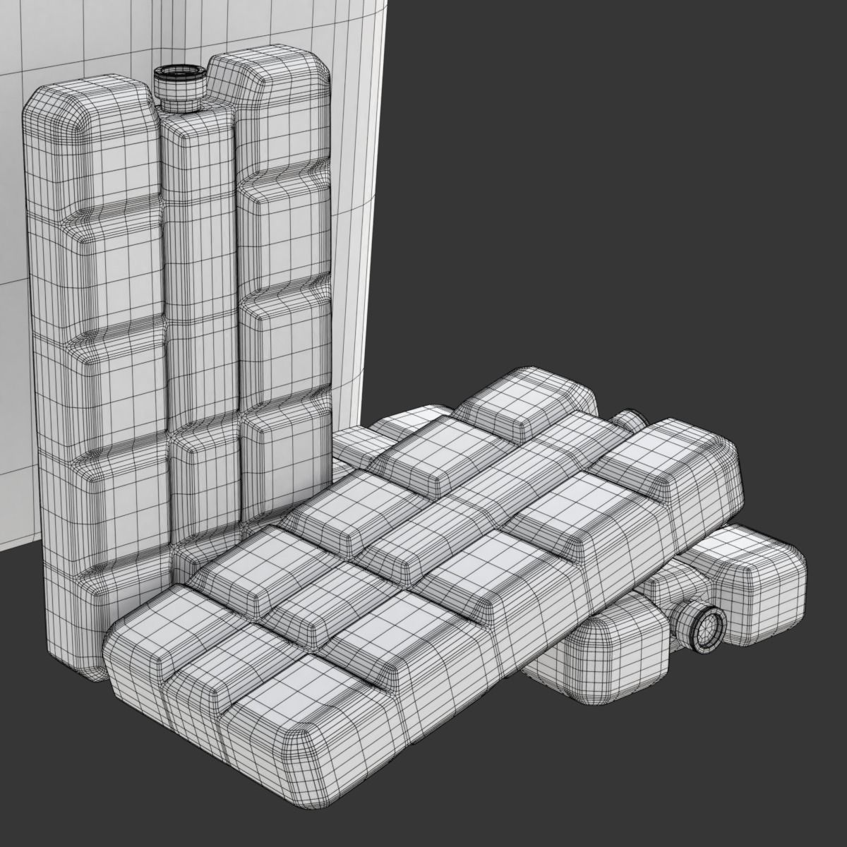 Cooler Box With Icepack 3D model | CGTrader