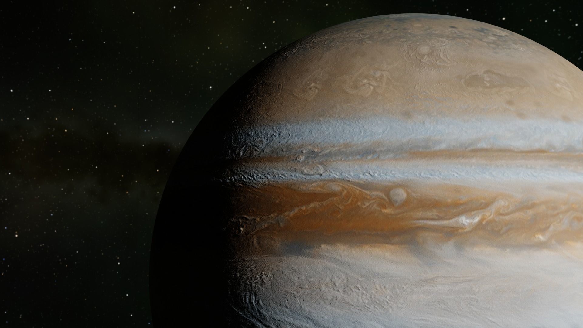 Realistic Jupiter animated 3D model | CGTrader