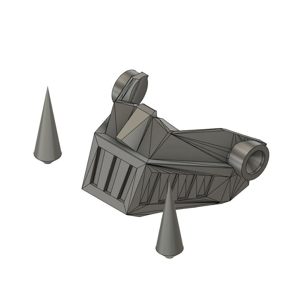 Mazinger Z Mask free 3D model 3D printable | CGTrader