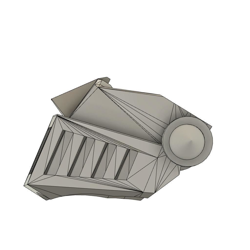 Mazinger Z Mask free 3D model 3D printable | CGTrader