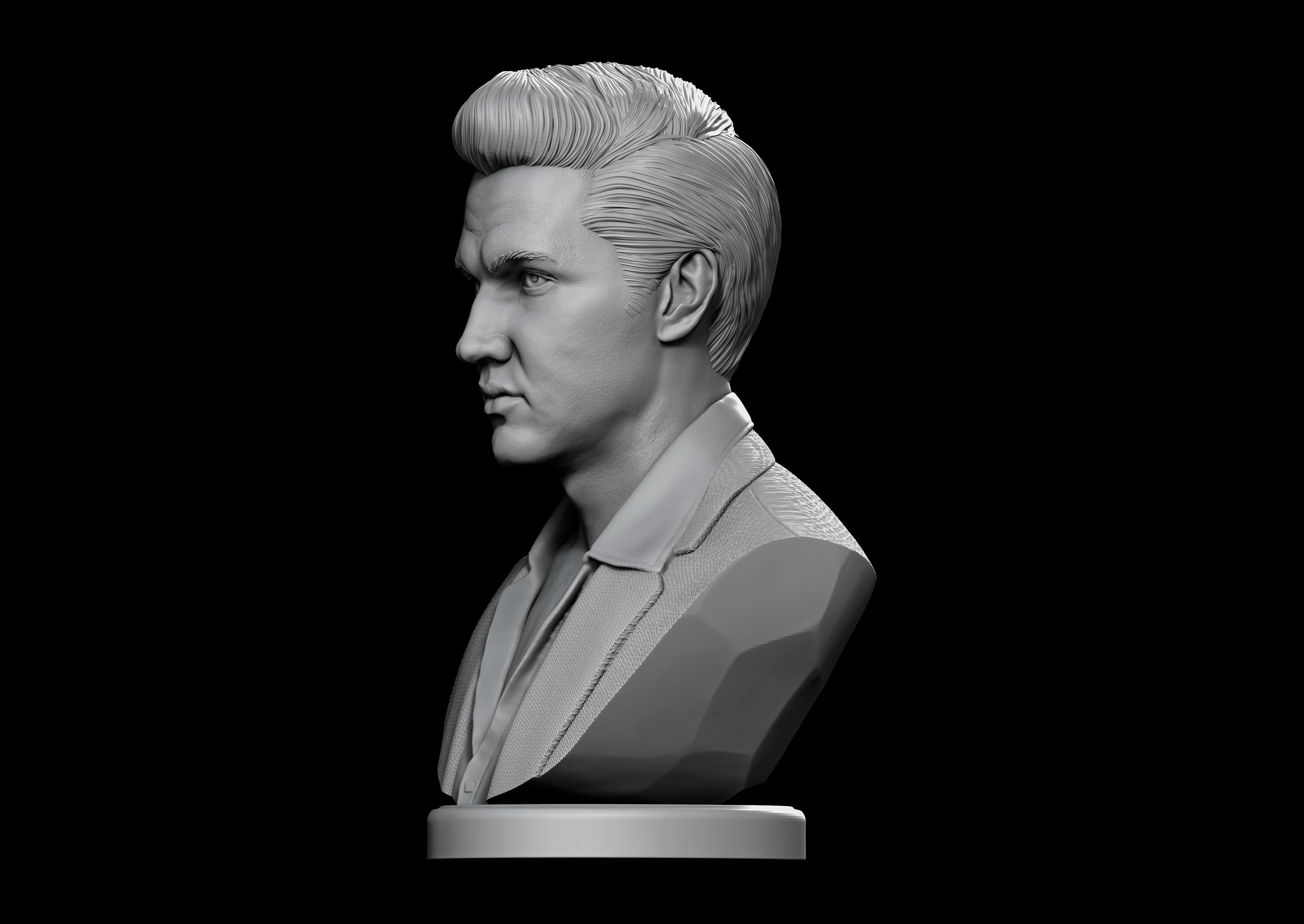 Elvis Presley 3D model 3D printable | CGTrader
