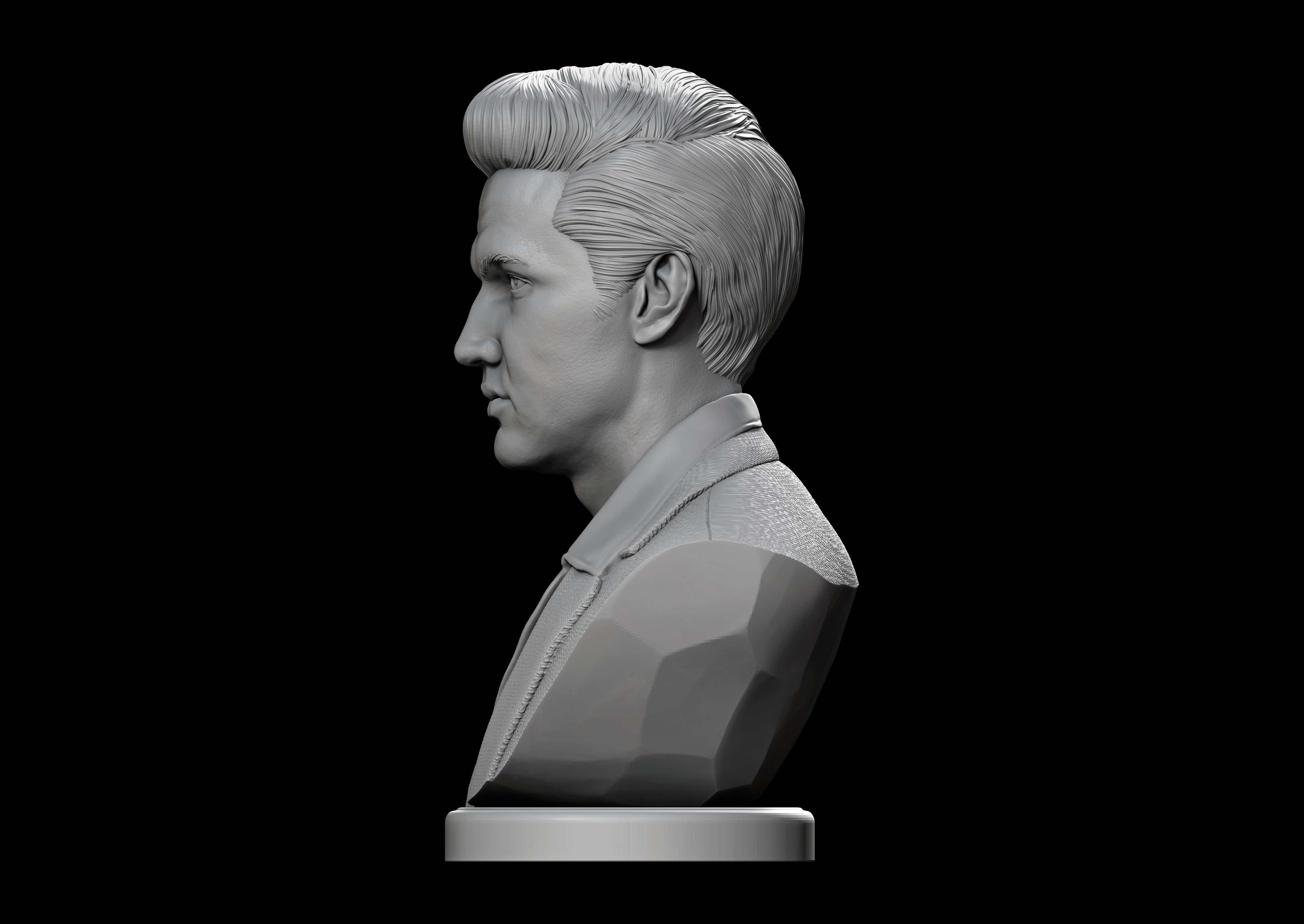 Elvis Presley 3D model 3D printable | CGTrader