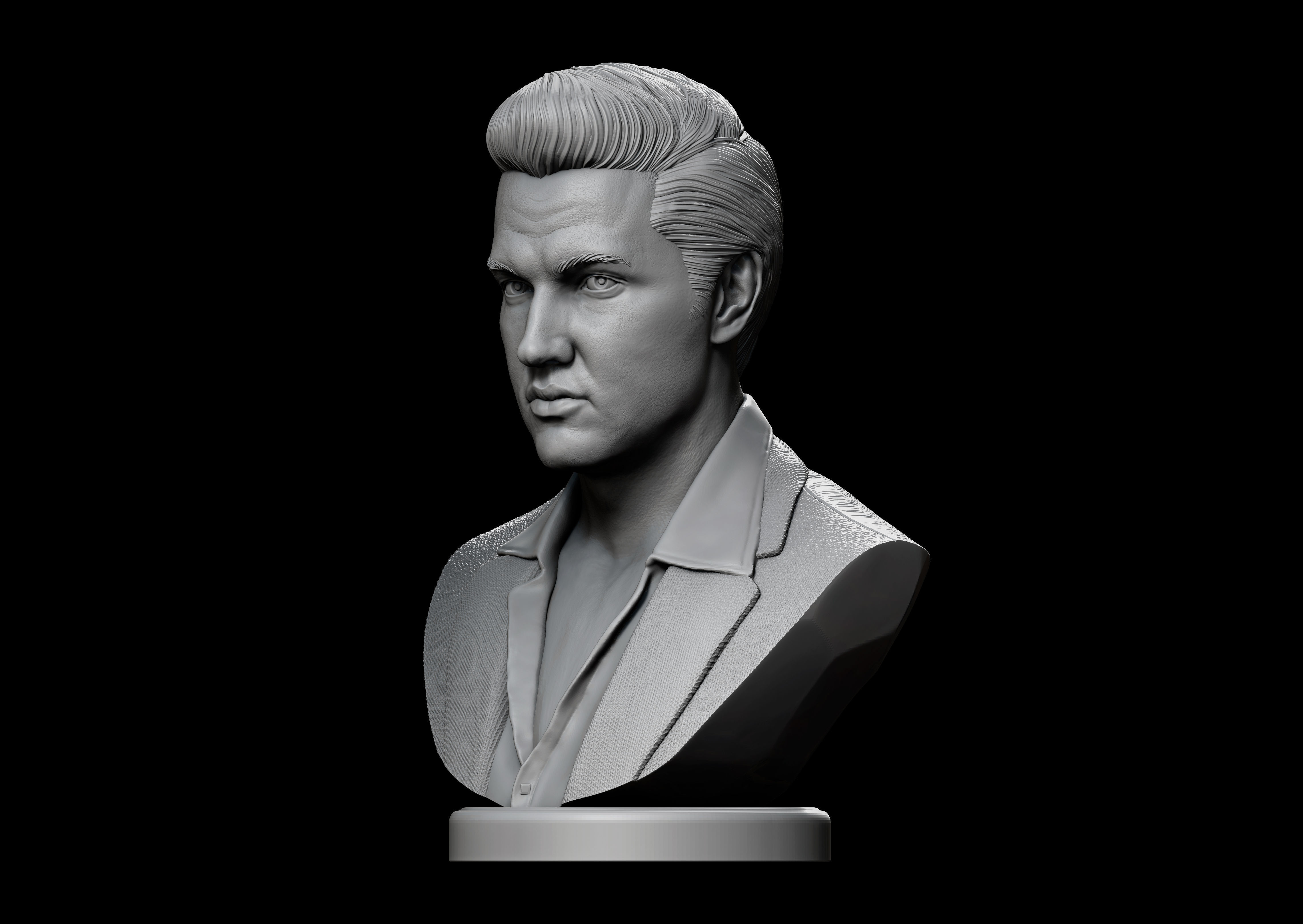 Elvis Presley 3D model 3D printable | CGTrader