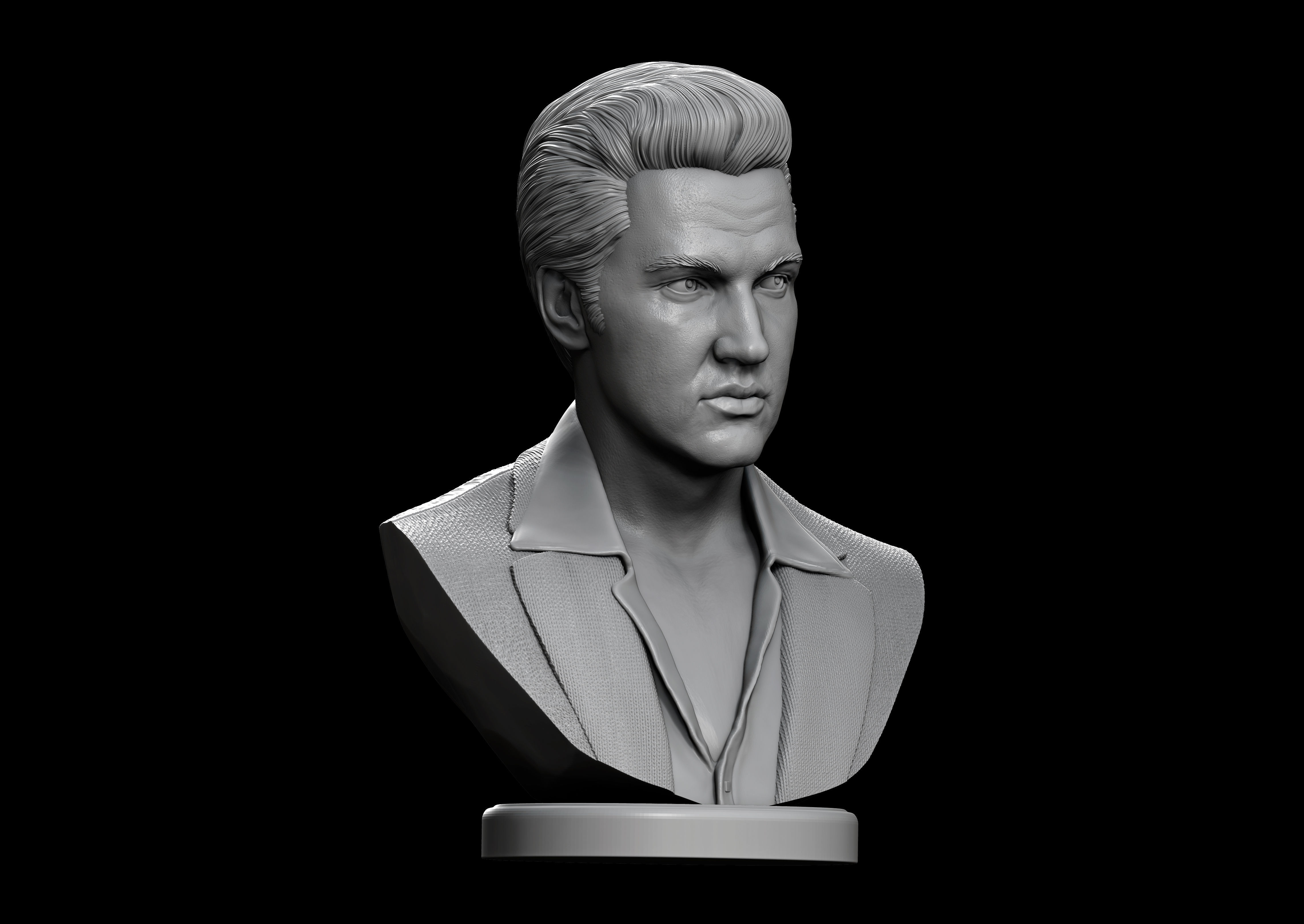 Elvis Presley 3D model 3D printable | CGTrader