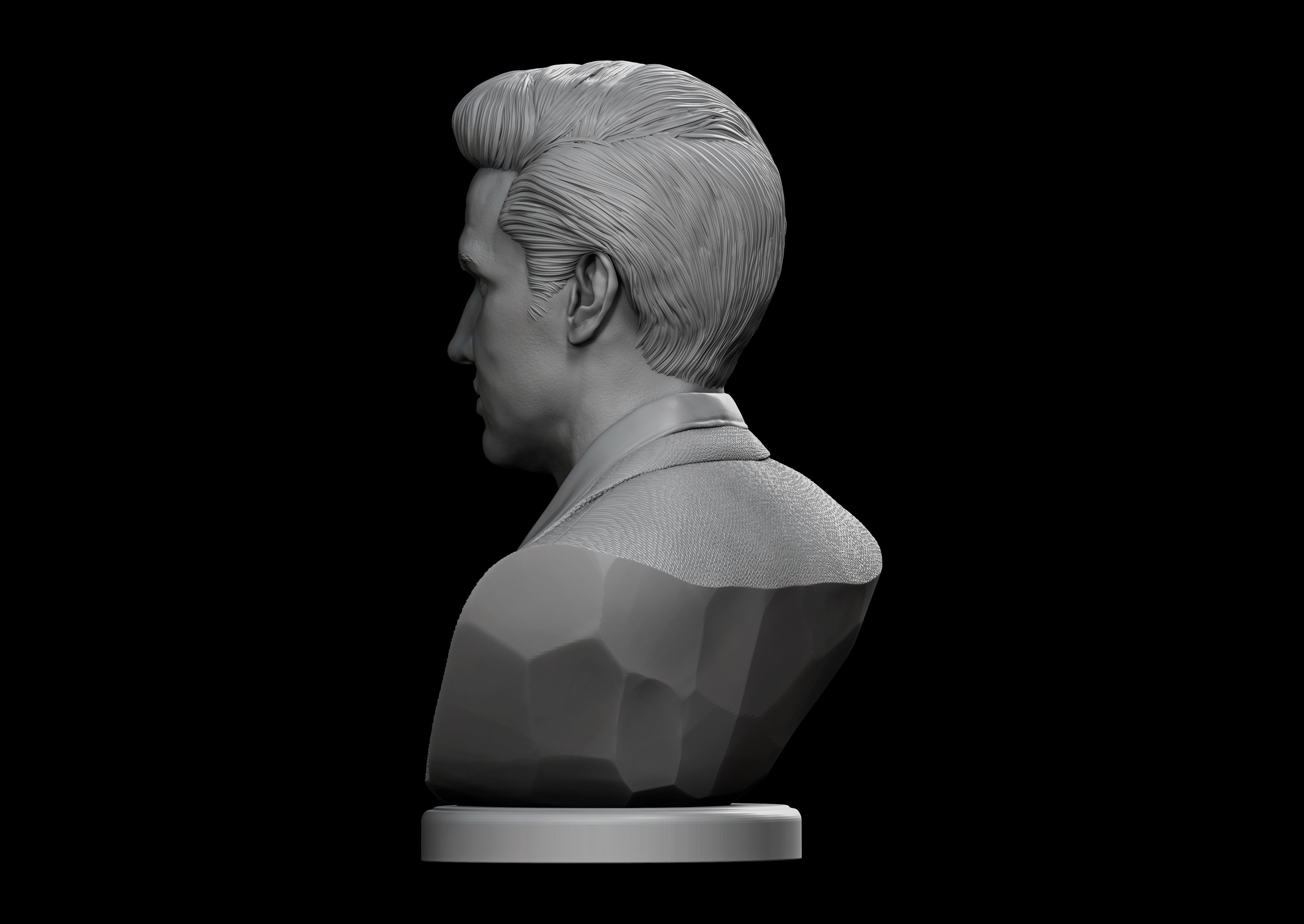 Elvis Presley 3D model 3D printable | CGTrader