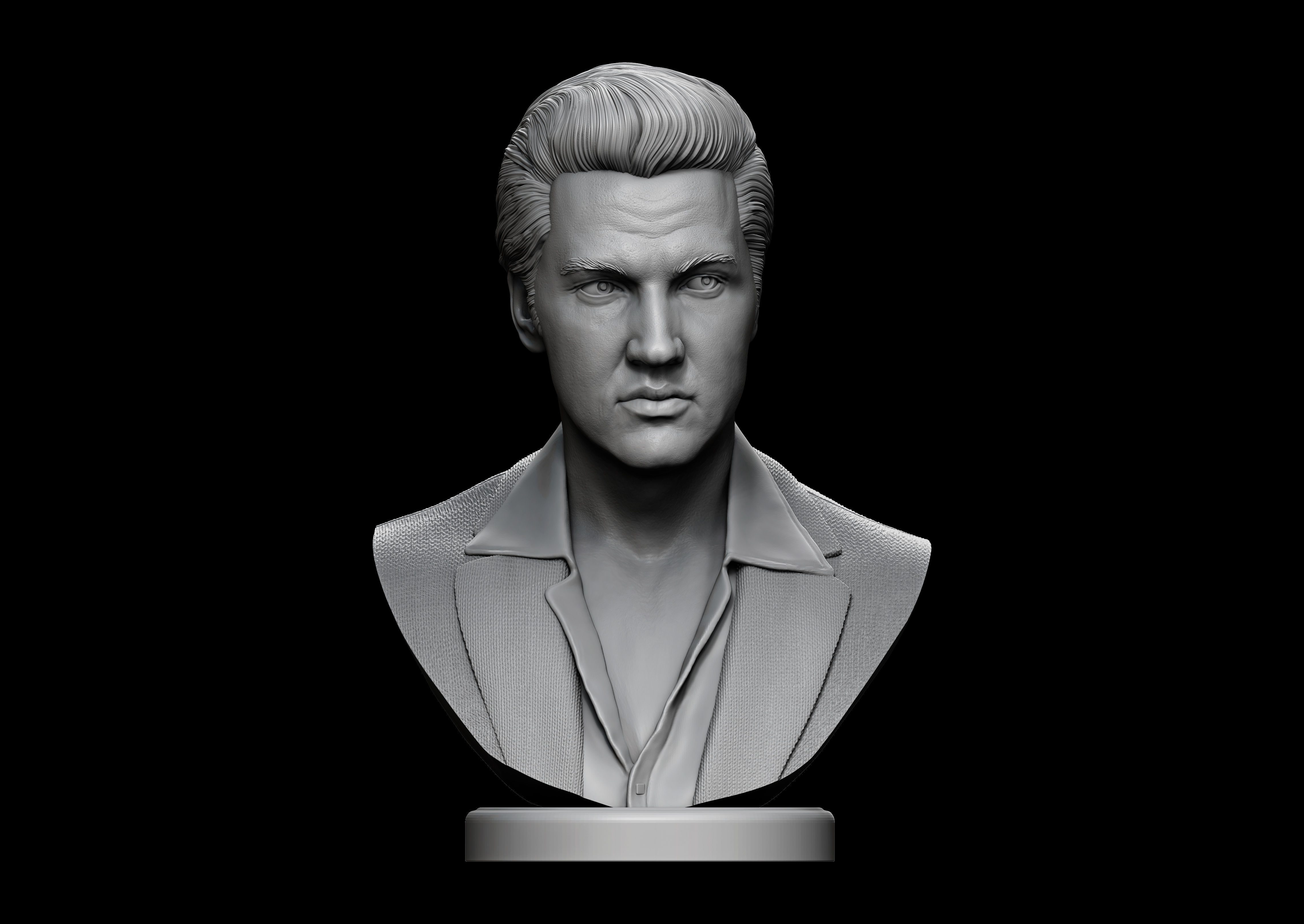 Elvis Presley 3D model 3D printable | CGTrader