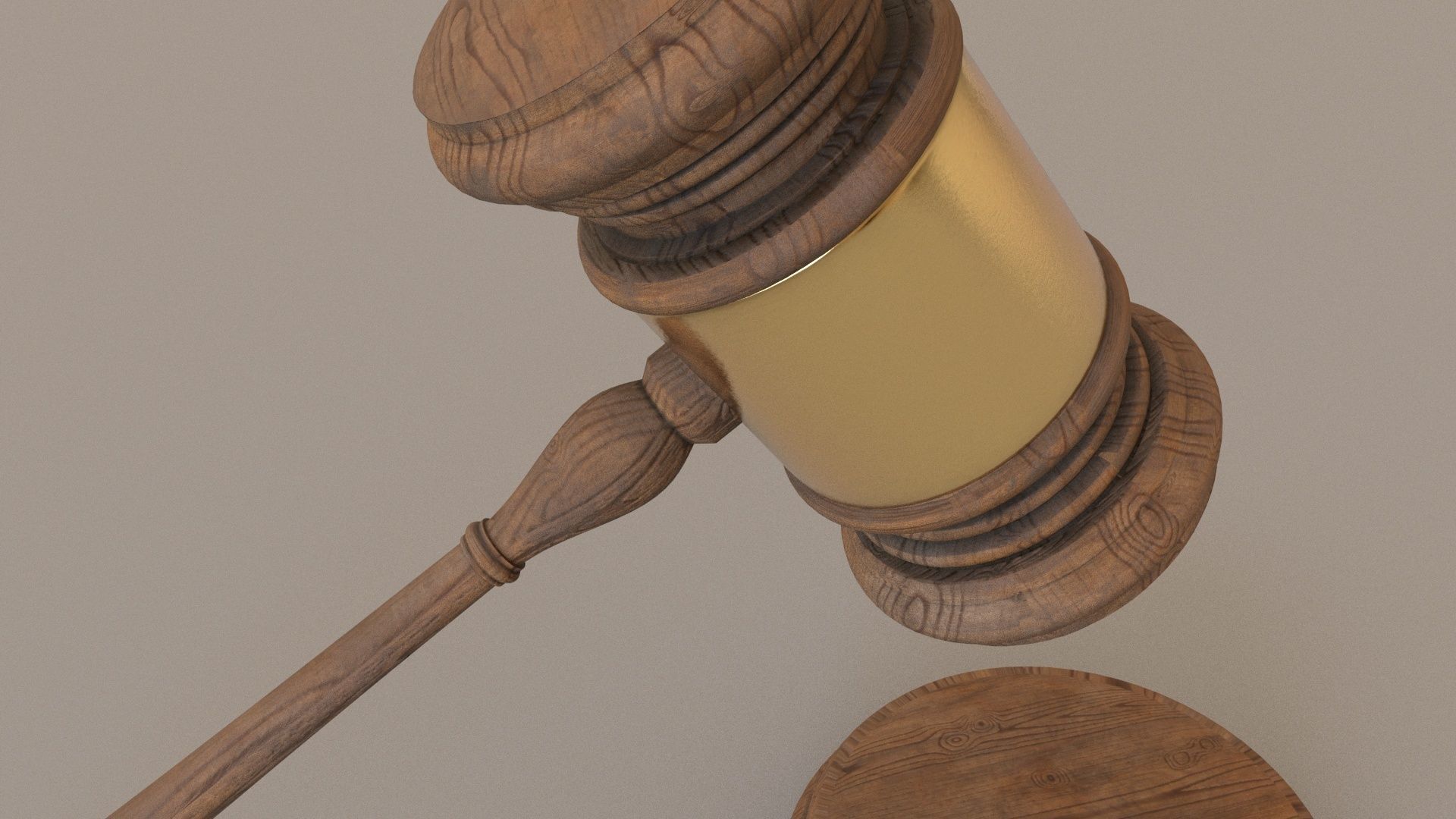 3D model Auction mallet 3D Model VR / AR / low-poly | CGTrader