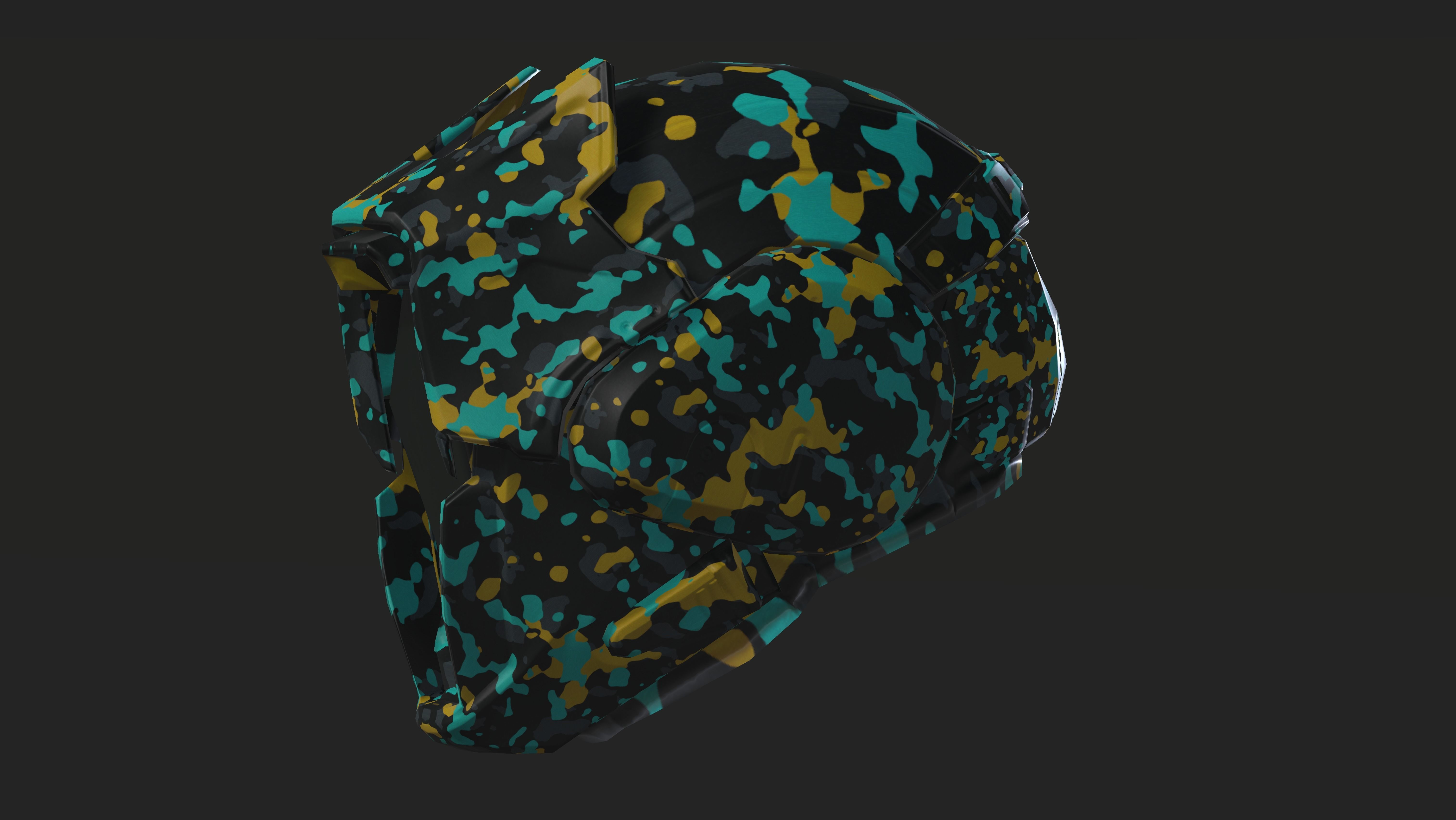 3D model Project 1 - Exotic Camo VR / AR / low-poly | CGTrader