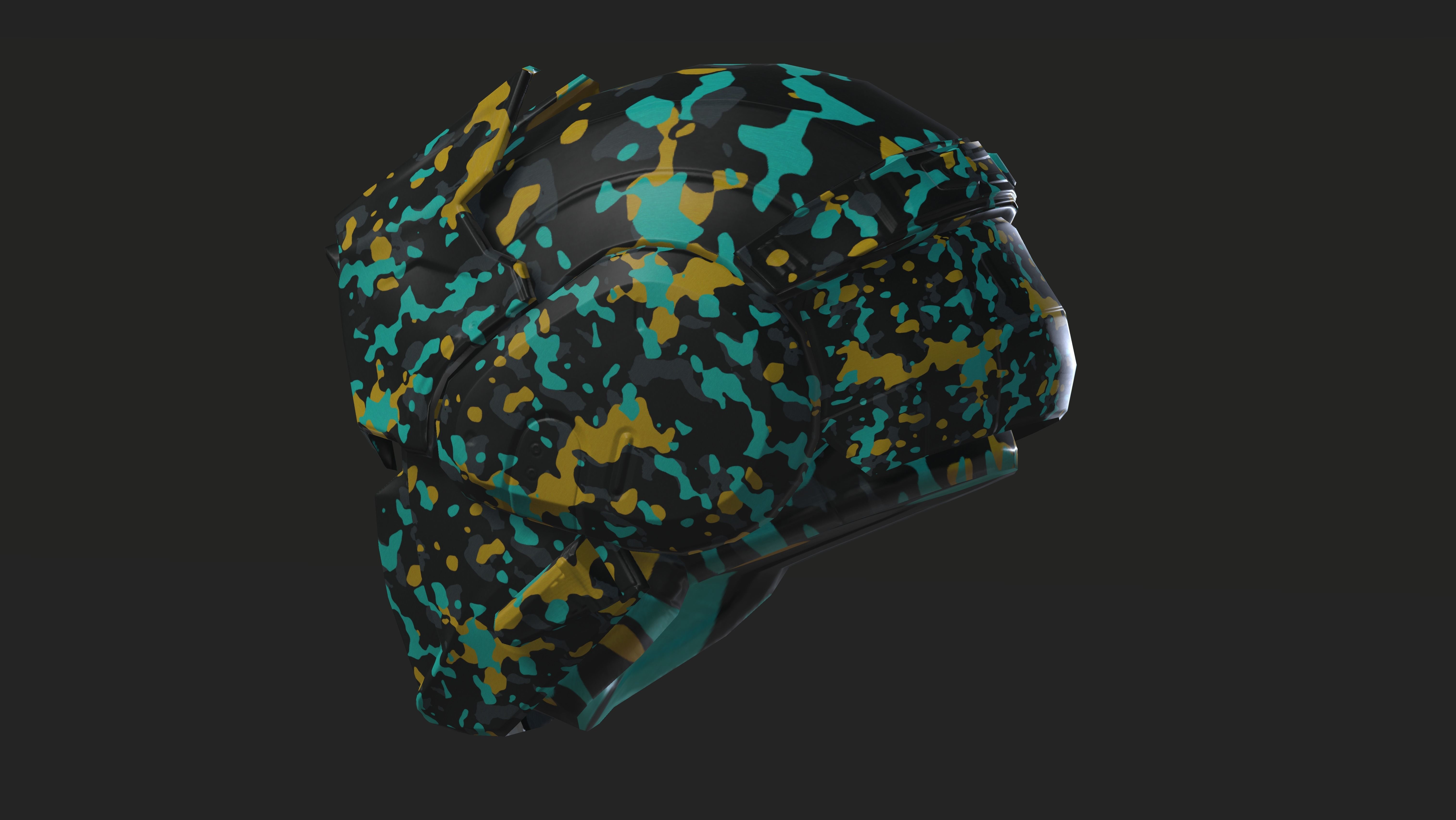 3D model Project 1 - Exotic Camo VR / AR / low-poly | CGTrader
